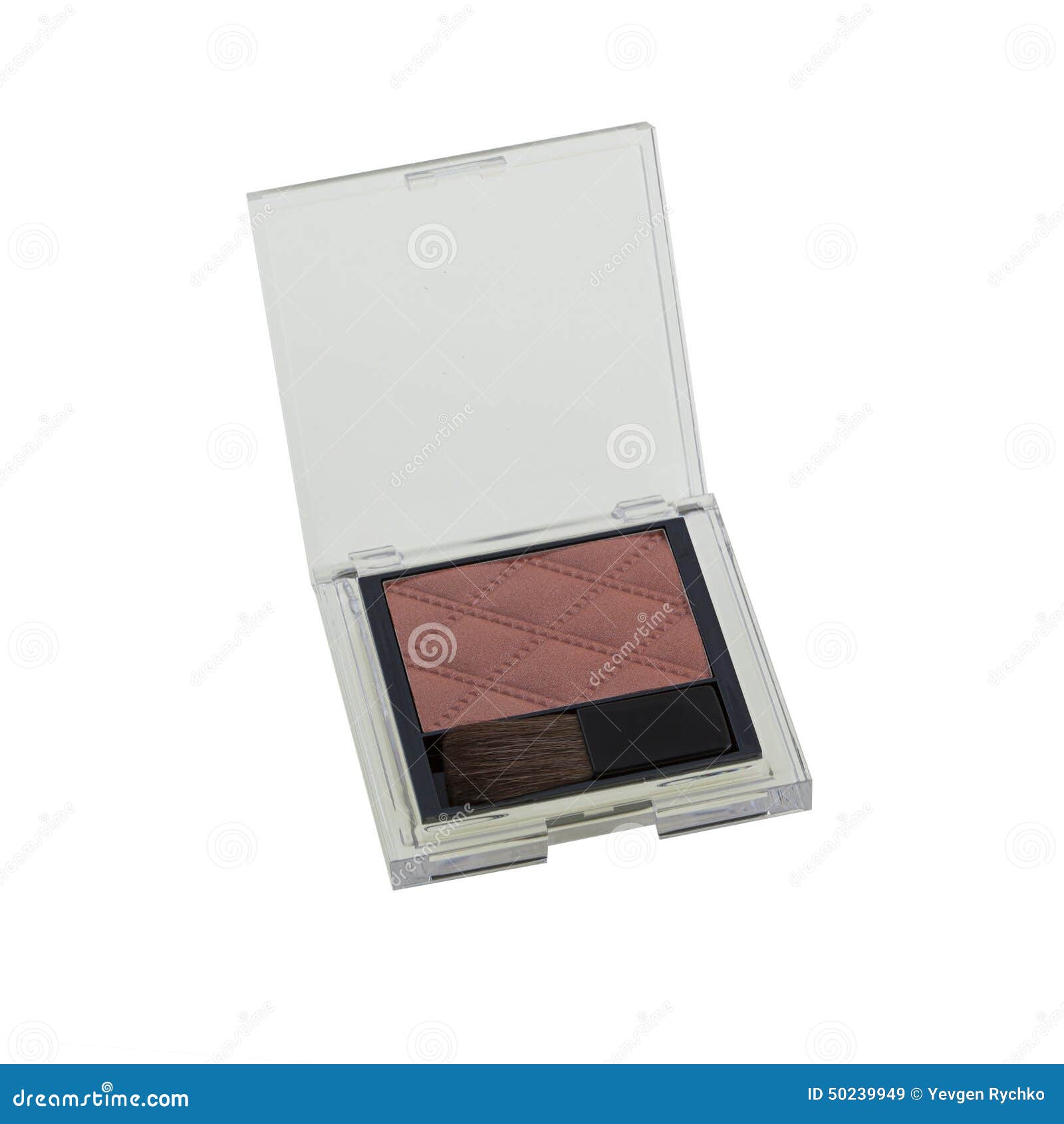 Make-up blusher in box stock image. Image of applying - 50239949