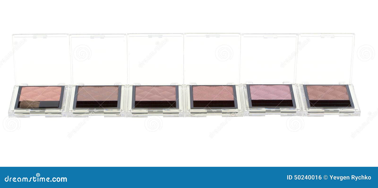 Make-up blusher in box stock photo. Image of applying - 50240016