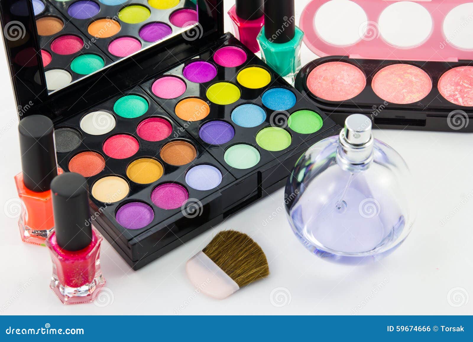 Make up collage stock photo. Image of brush, gloss, ceremonial - 59674666