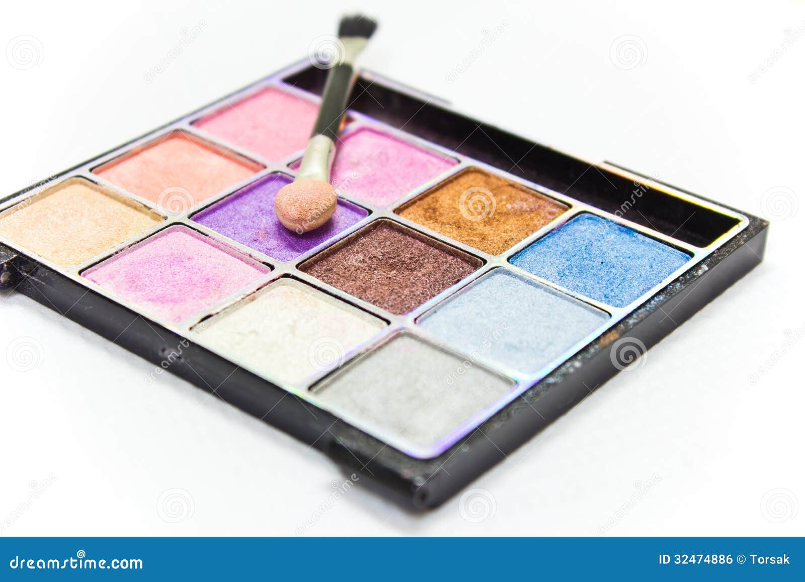Make-up collage stock photo. Image of closeup, crushed - 32474886