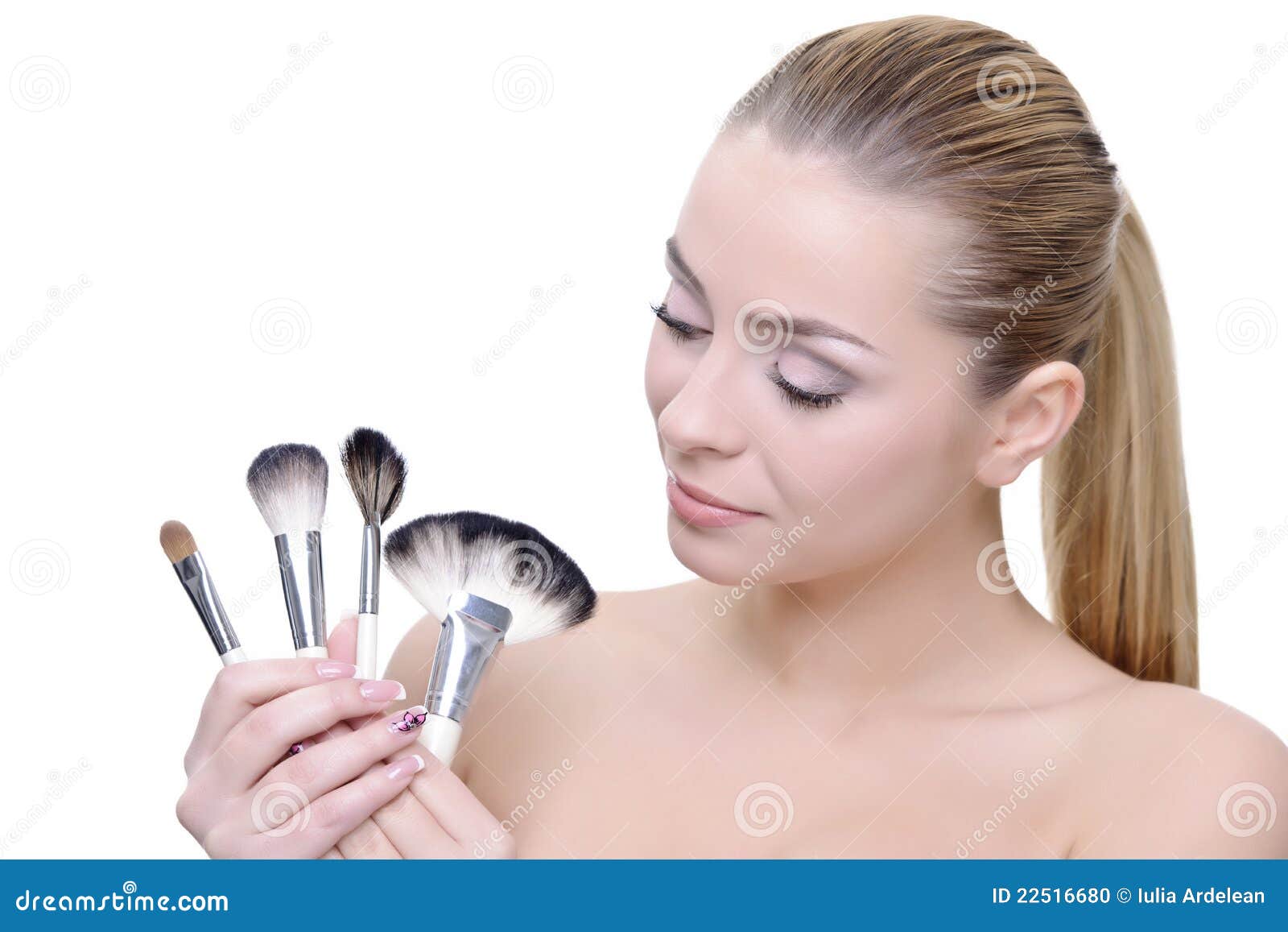 Make-up concept stock photo. Image of healthy, pure, happy - 22516680