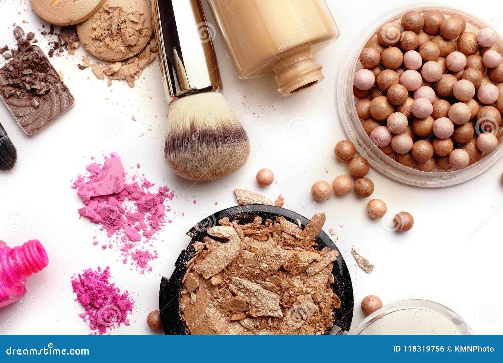 Make-up cosmetics stock photo. Image of cosmetic, moisturizer - 118319756