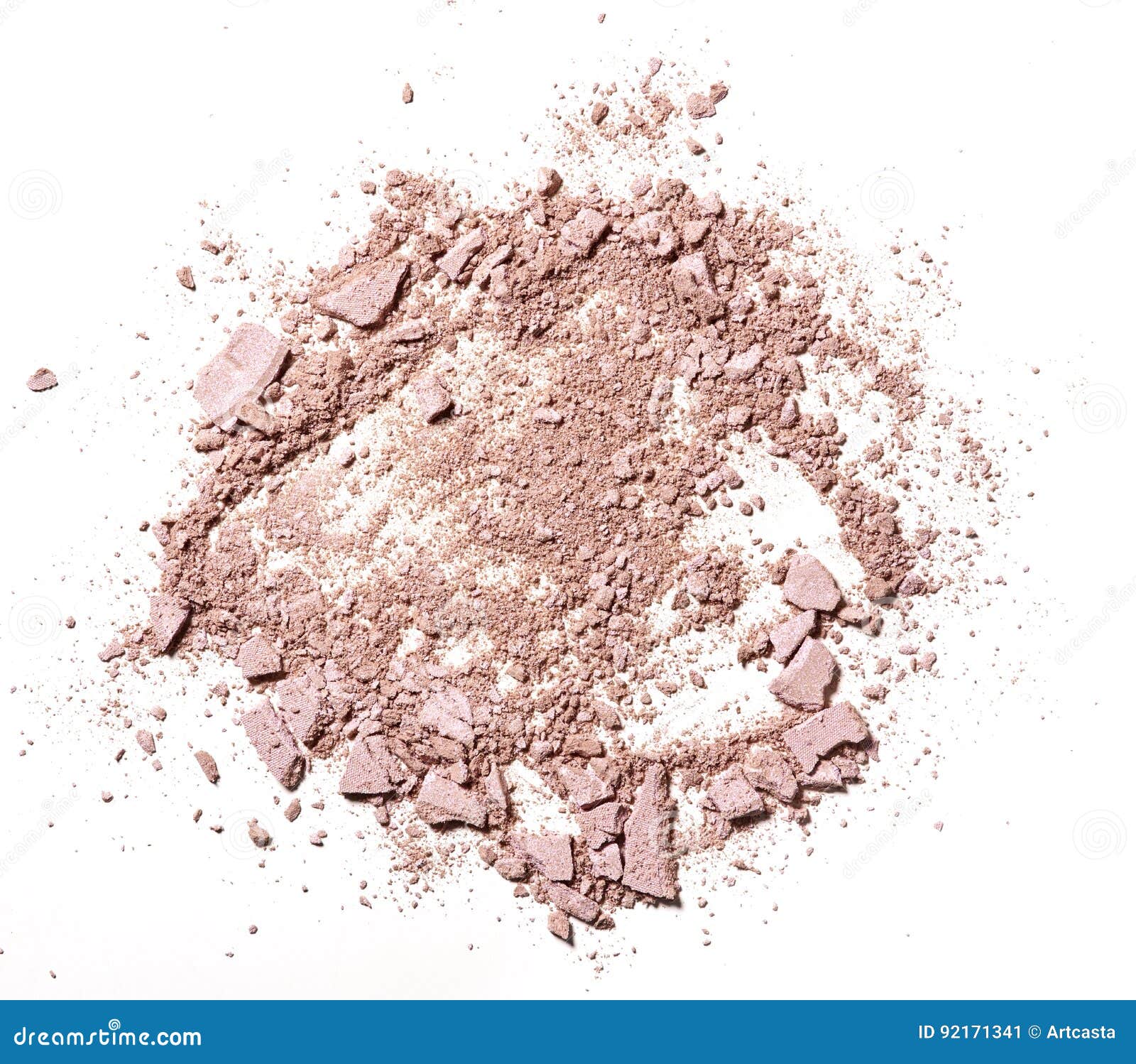 Make up crushed powder stock image. Image of foundation - 92171341