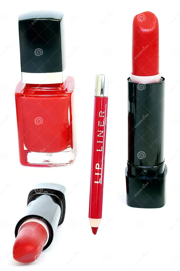 Make Up Elements stock image. Image of makeup, color, bottle - 302615