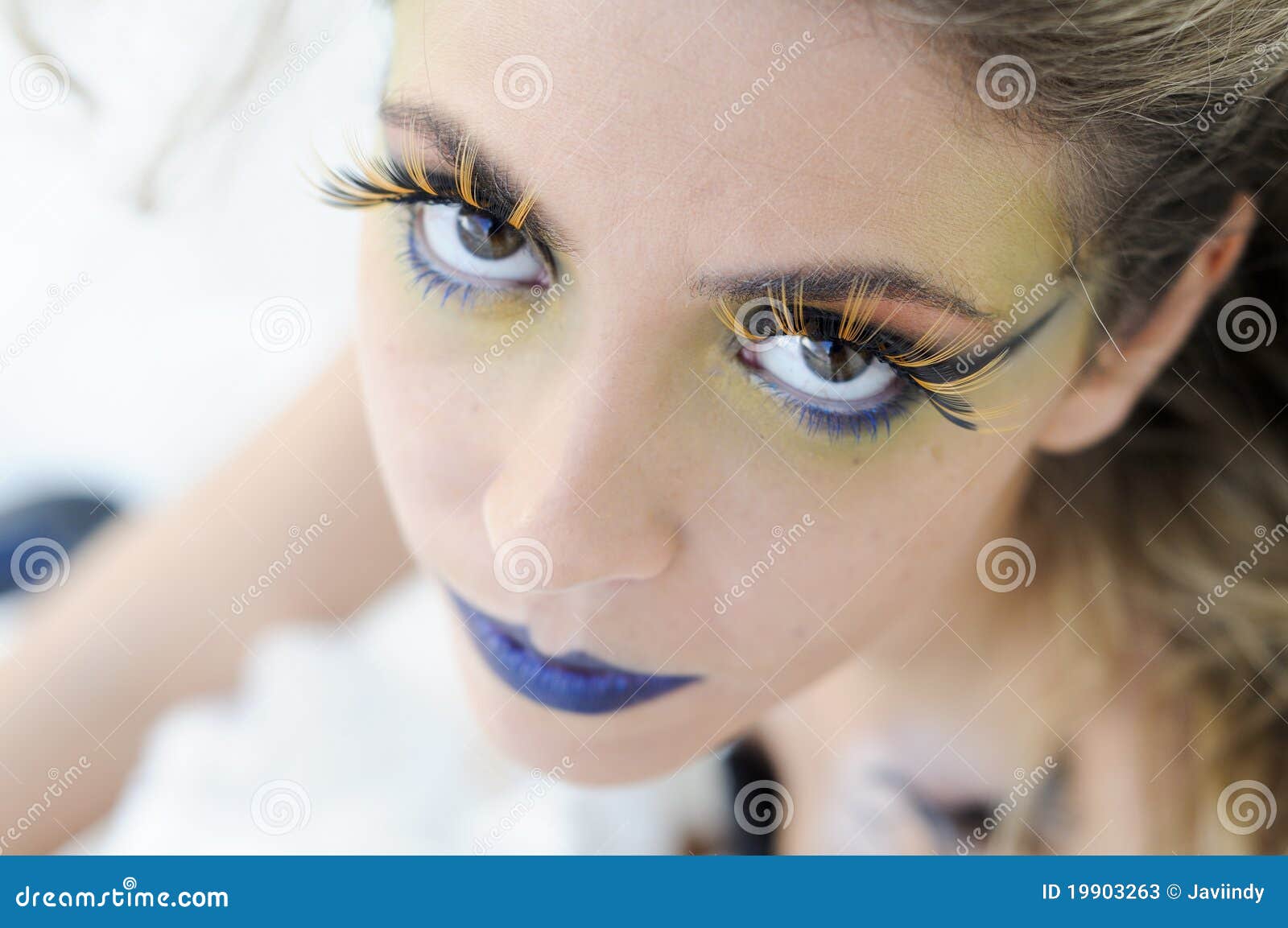 Make up girl stock image. Image of descent, women, cool - 19903263