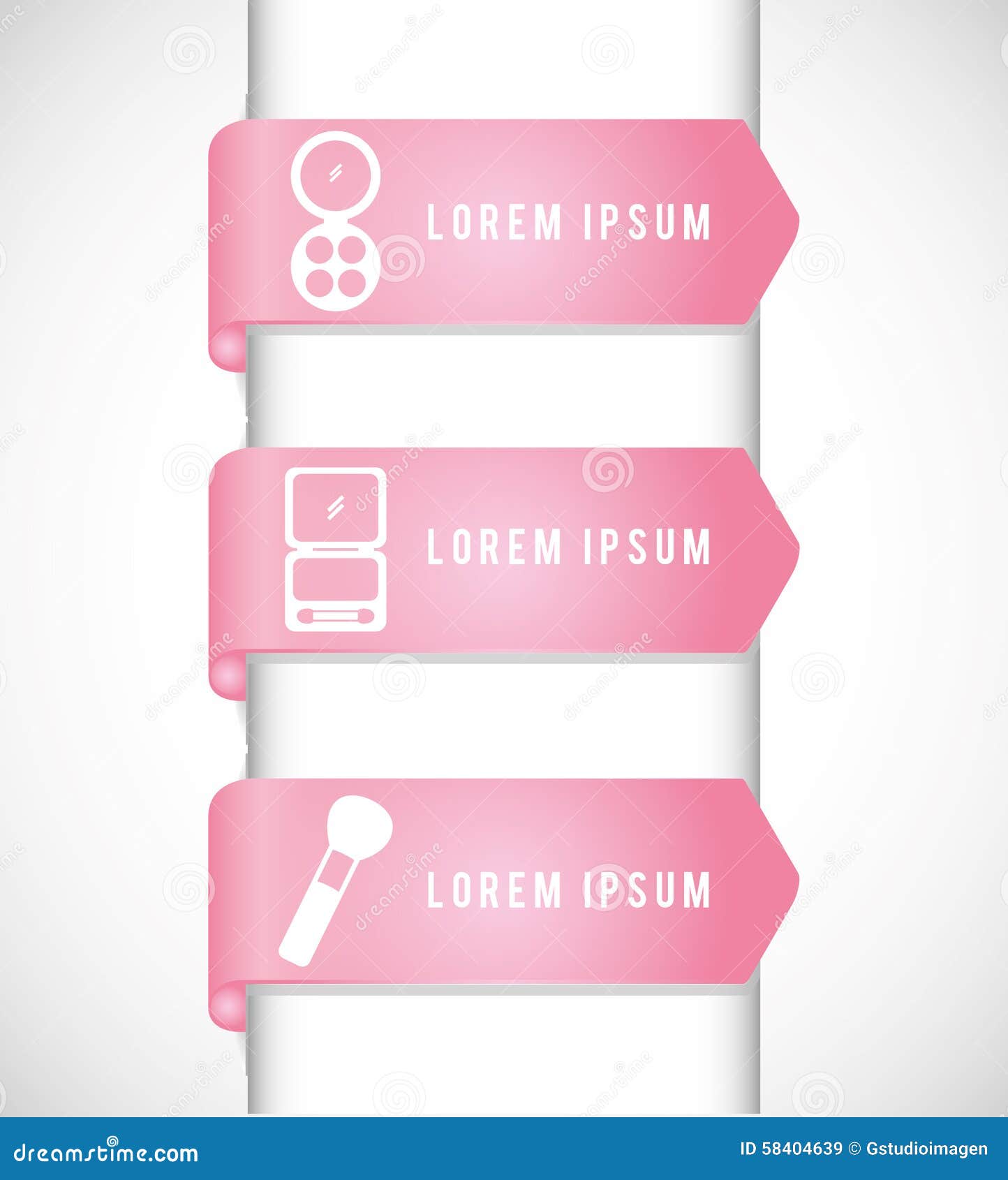 Make up infographics stock vector. Illustration of health - 58404639