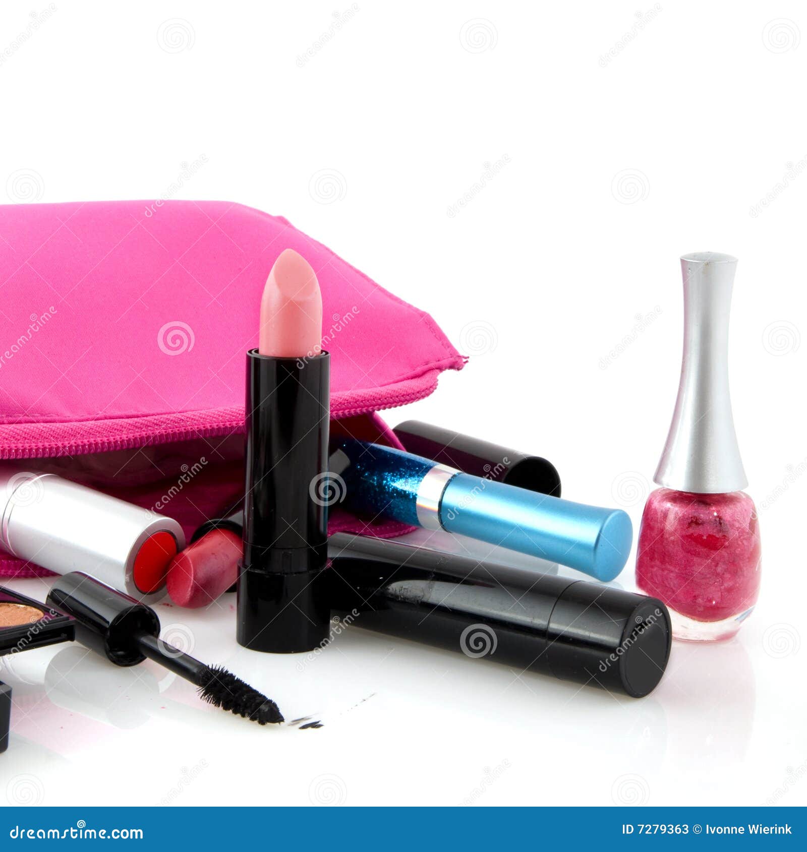 Make up mess stock image. Image of mirror, blocks, brush - 7279363