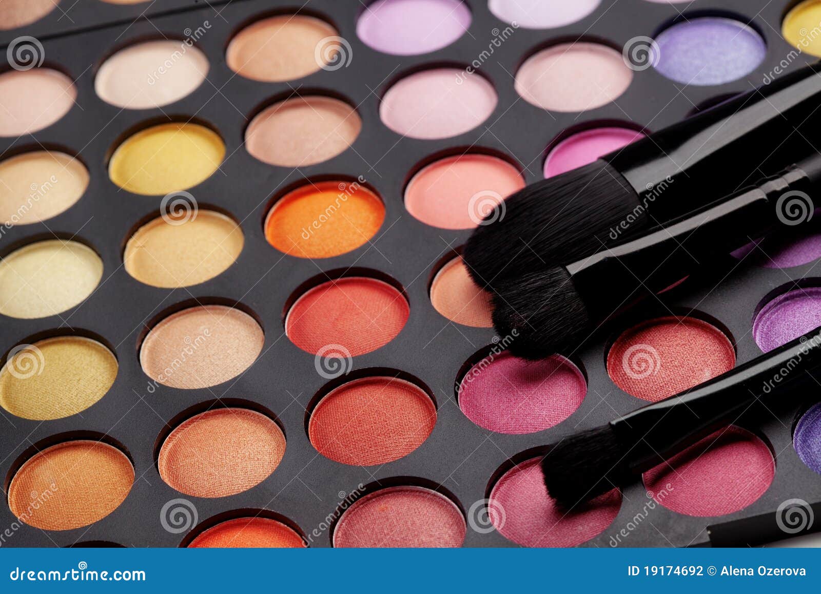 Make-up palette stock photo. Image of colorful, objects - 19174692