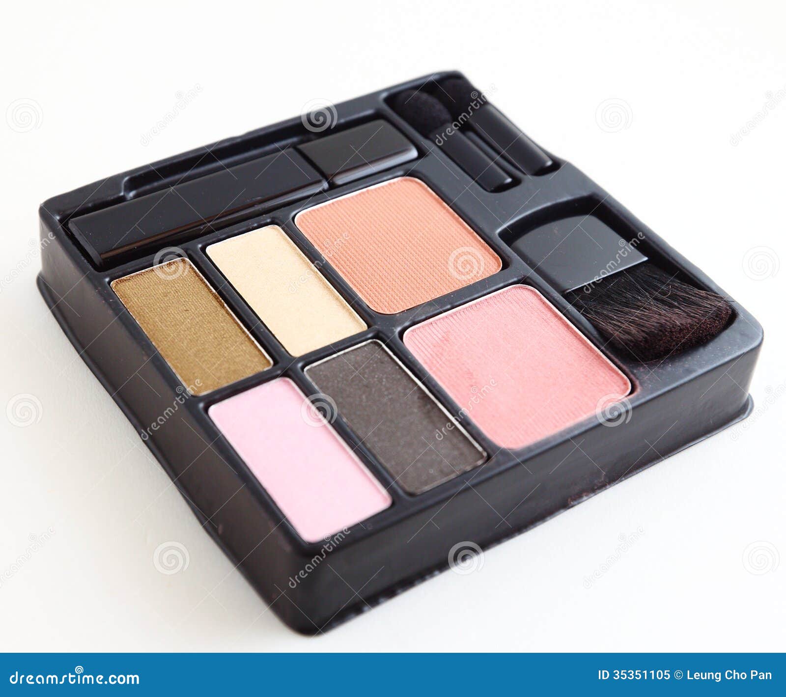Make up palette stock image. Image of facepowder, eyeshadow - 35351105