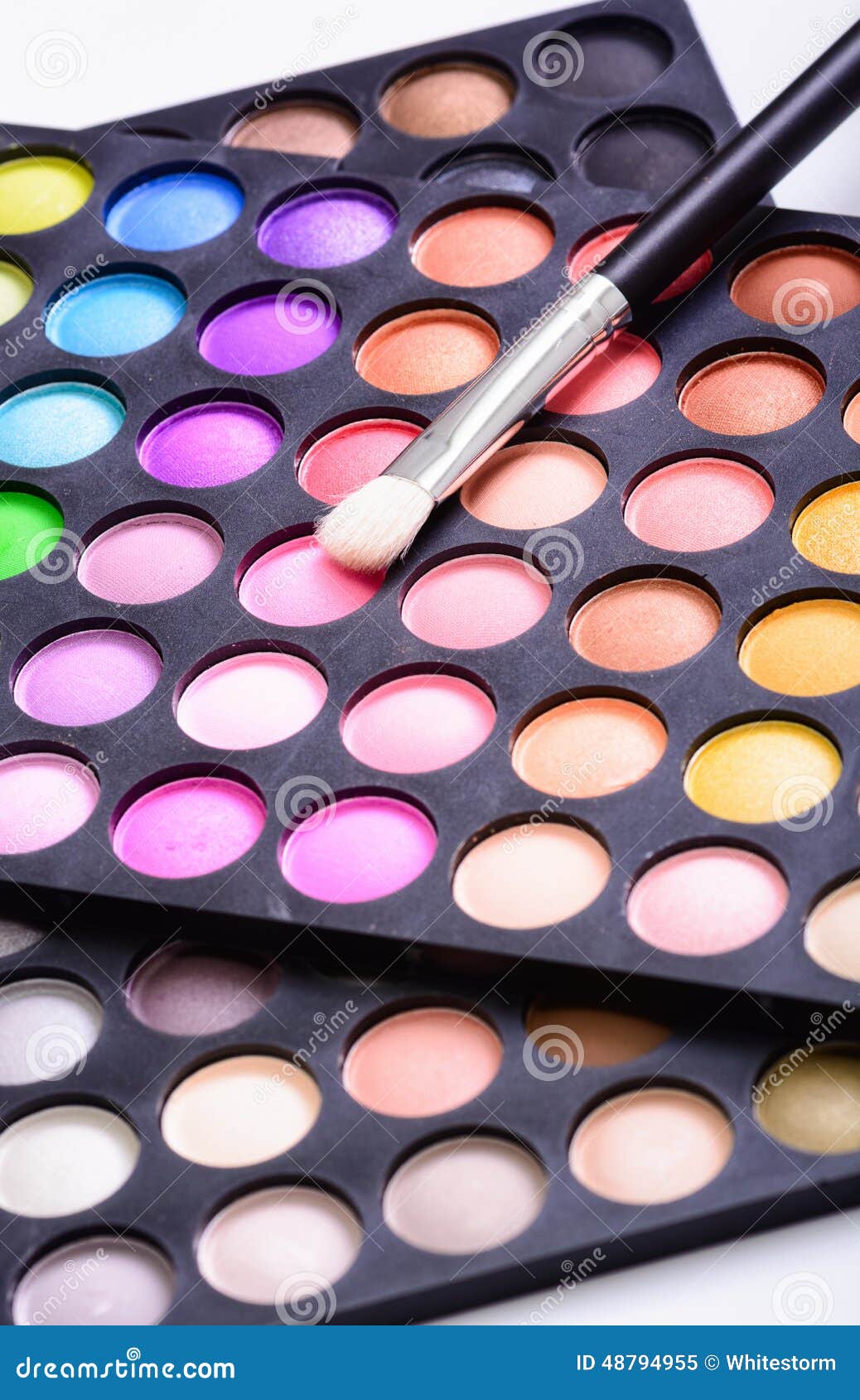 Make up stock image. Image of paint, cosmetics, colorful - 48794955