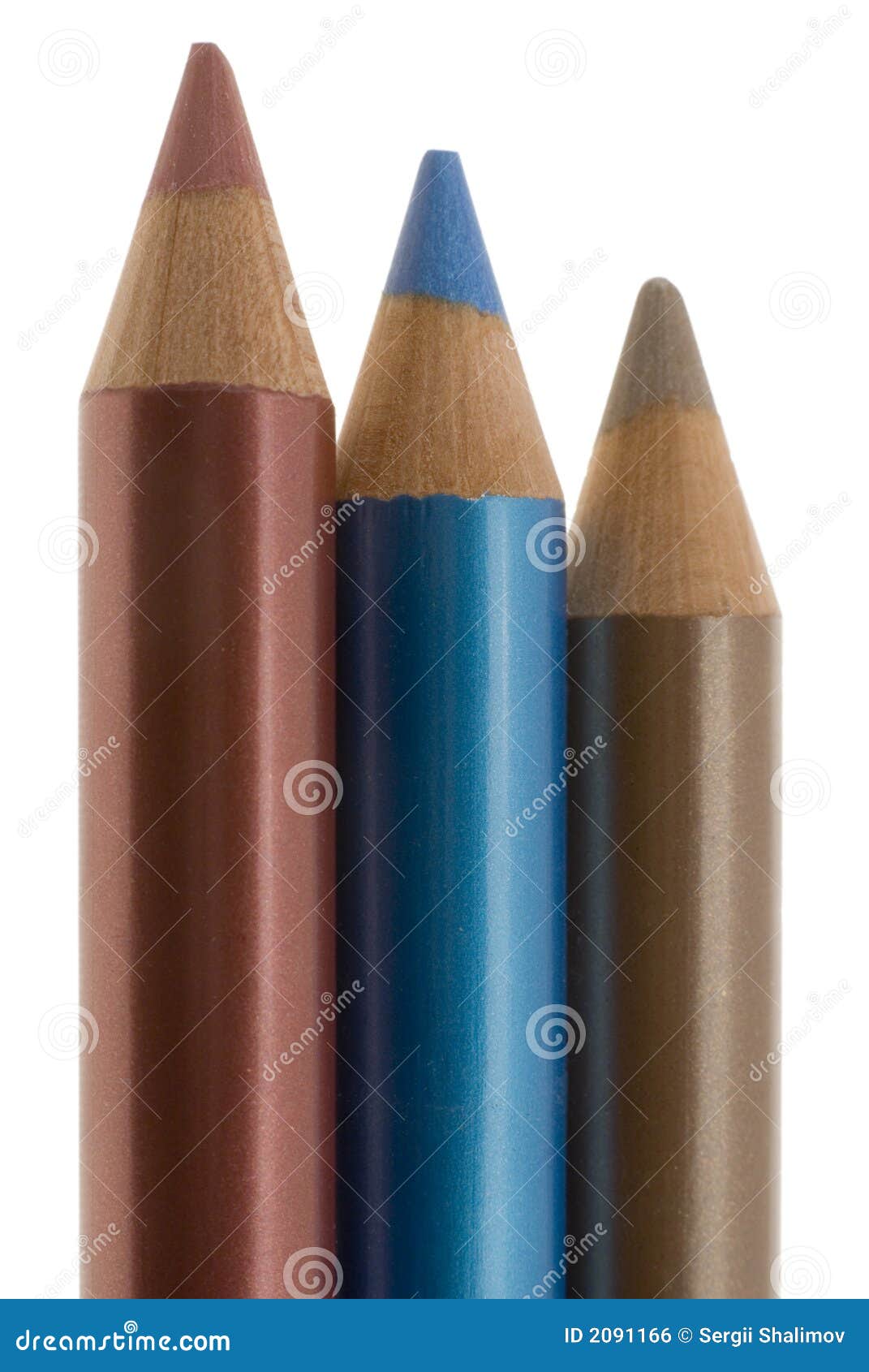 Make-up pencil stock photo. Image of color, beauty, brown - 2091166
