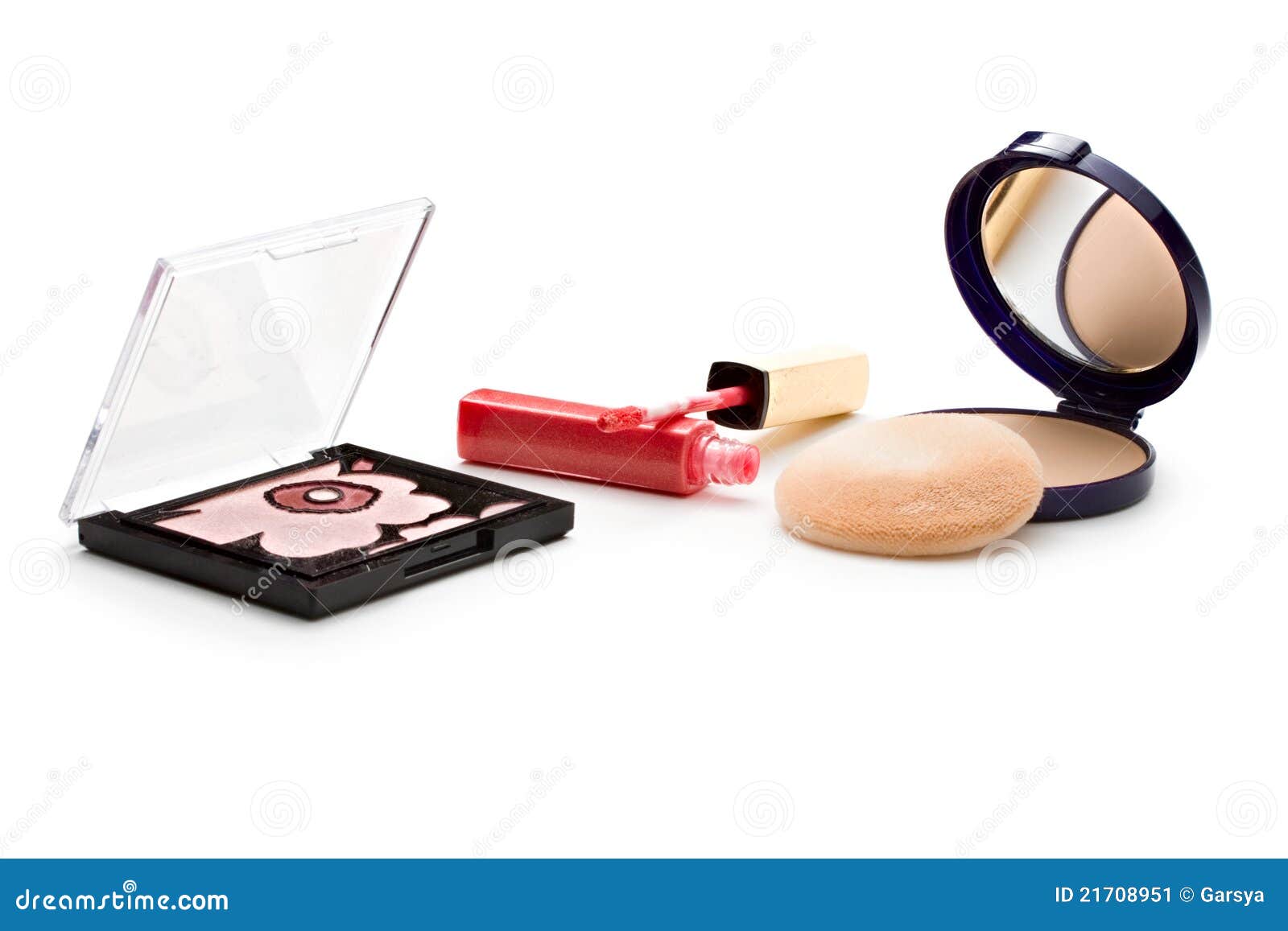 Make-up powder in box stock image. Image of flour, cosmetic - 21708951