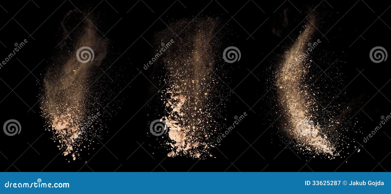 Make-up powder stock image. Image of black, makeup, cosmetic - 33625287
