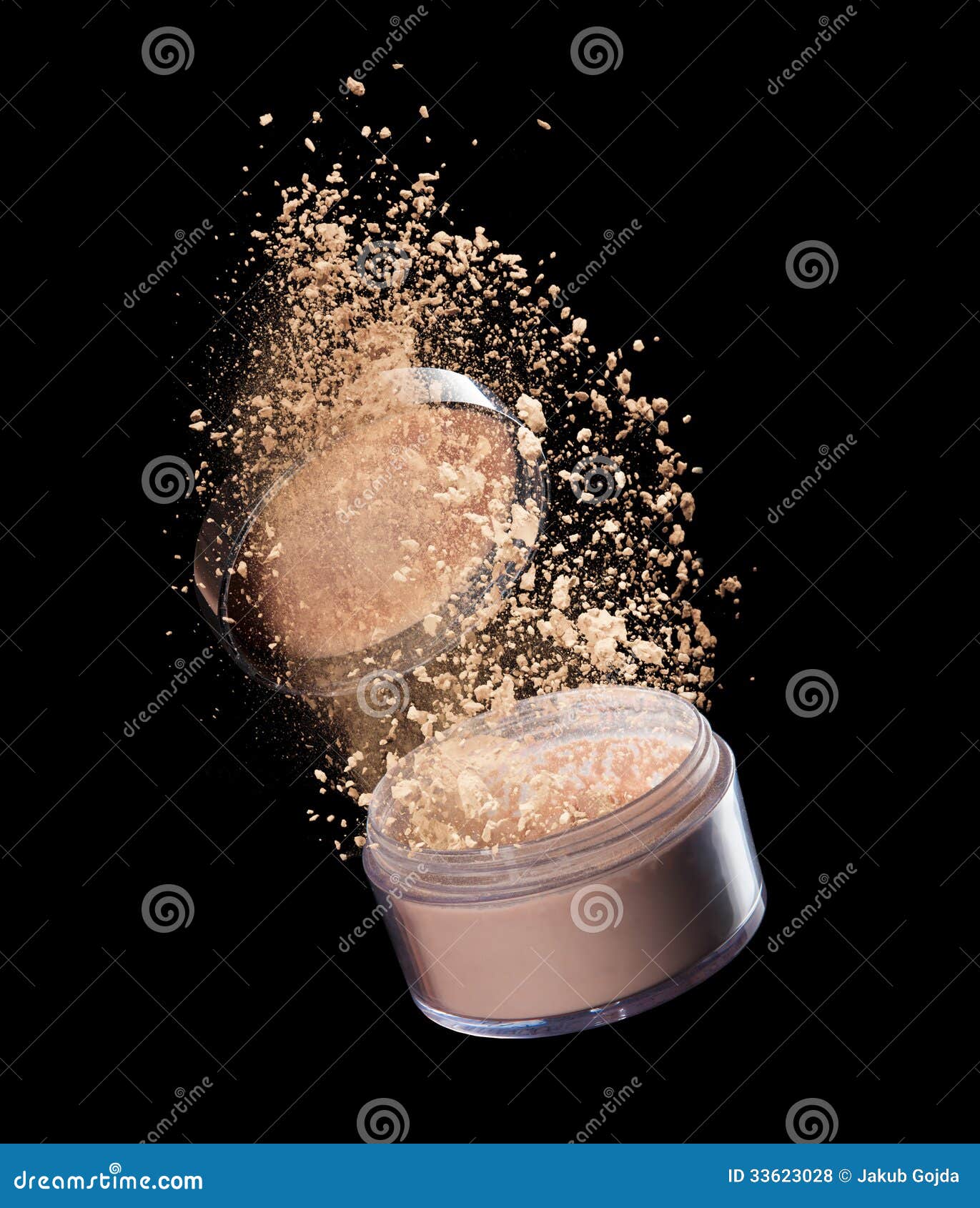 Make-up powder stock photo. Image of cosmetic, powder - 33623028