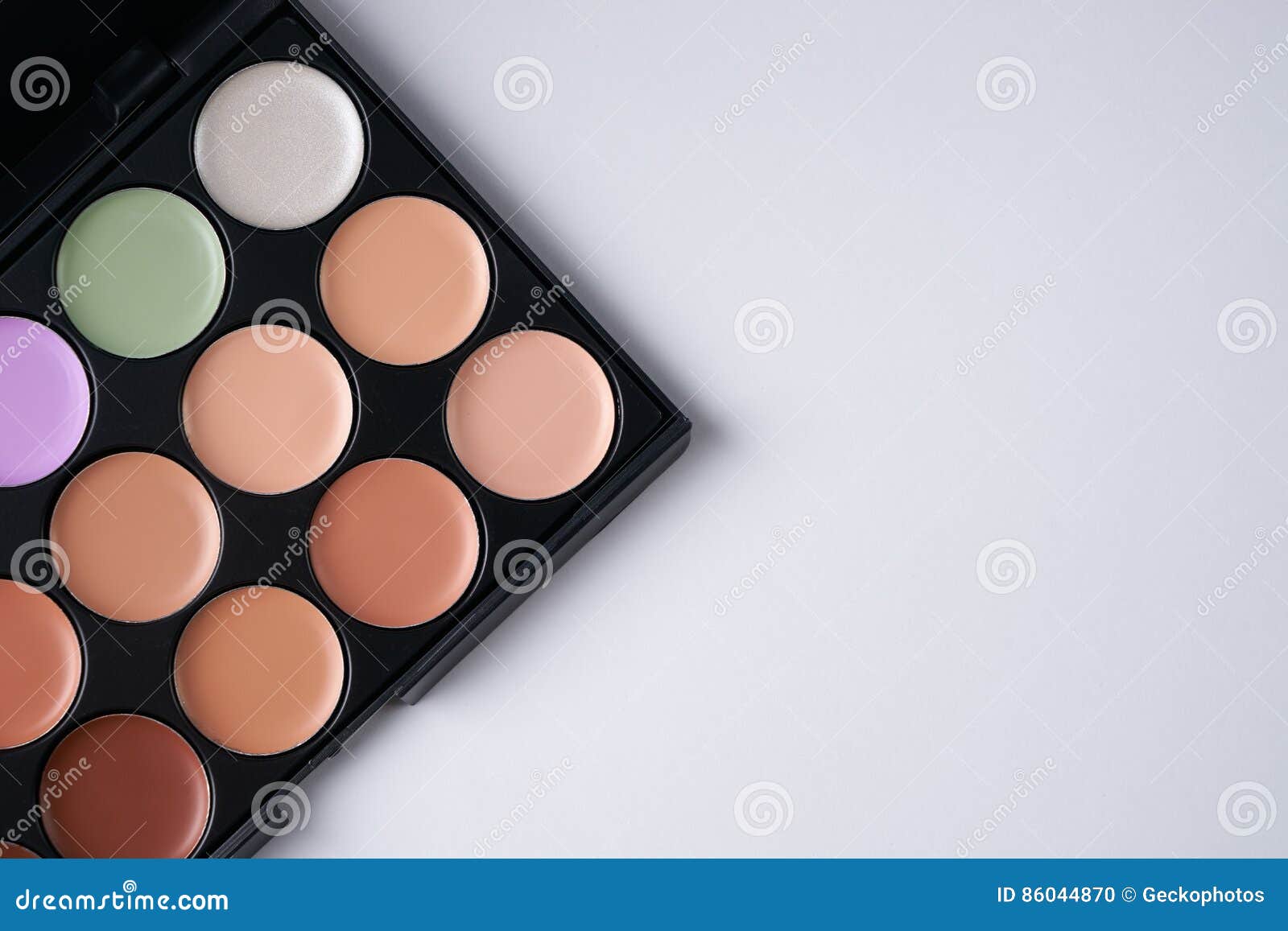 Make Up Professional Cosmetics Stock Photo - Image of girl, isolated ...