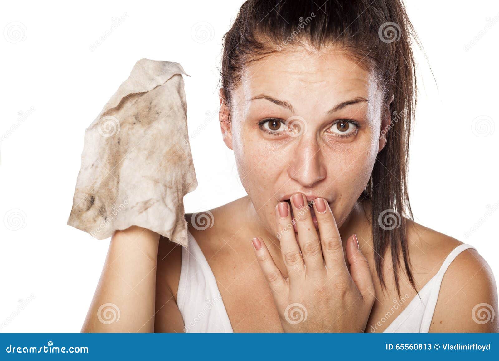 Make up removing stock image. Image of remover, fresh - 65560813