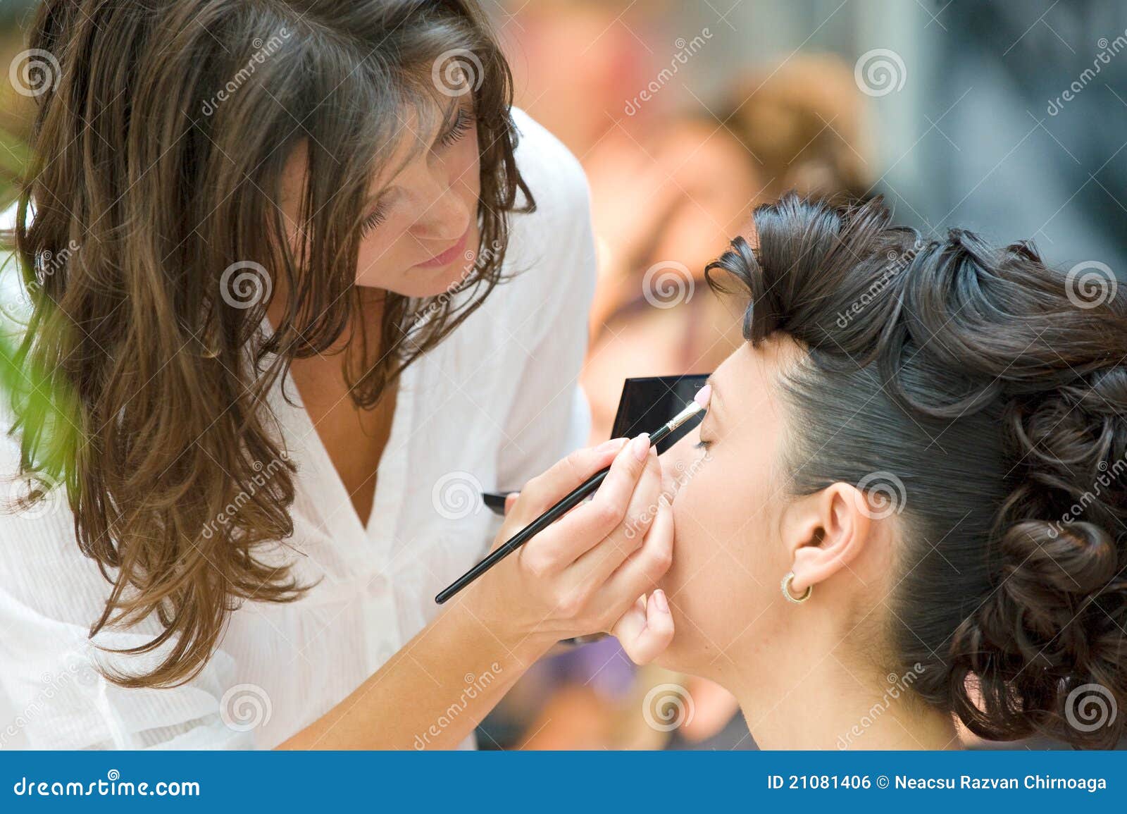 Make Up Session on Hair & Make Up Fest Editorial Photo - Image of ...