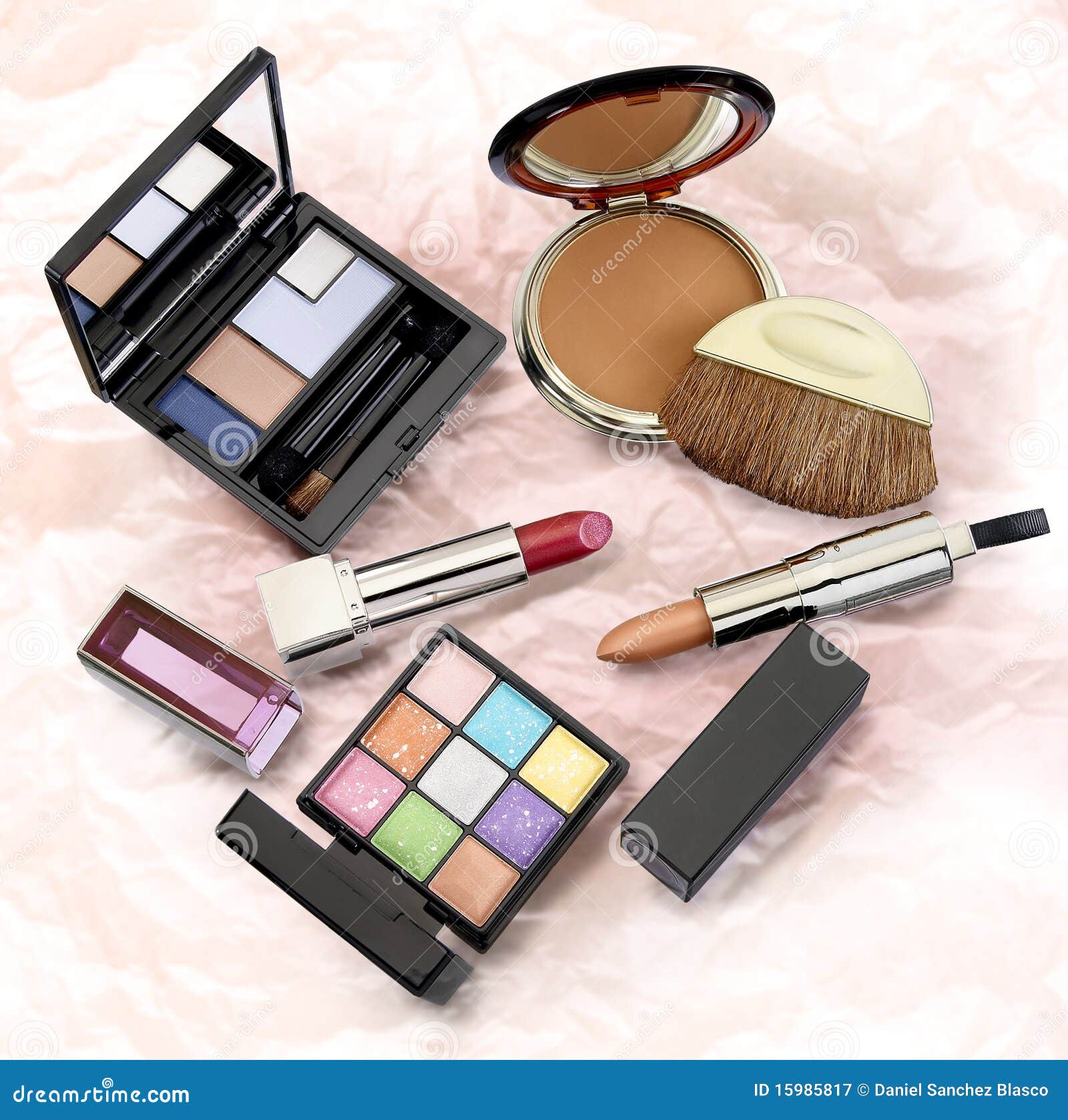 Make up set stock image. Image of funny, generic, colorful - 15985817