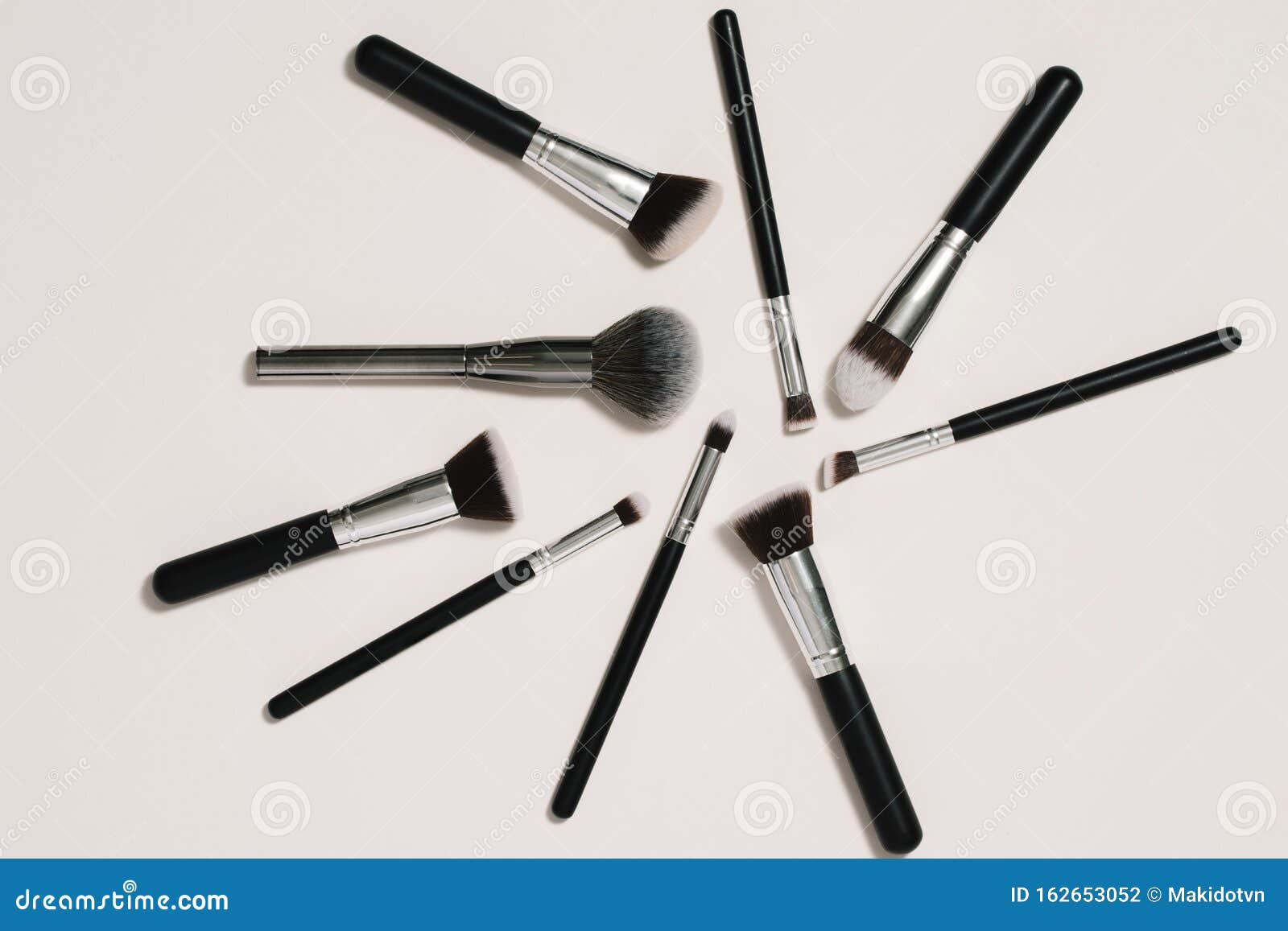 Make Up or Visage Background with Copy Space Stock Photo - Image of ...