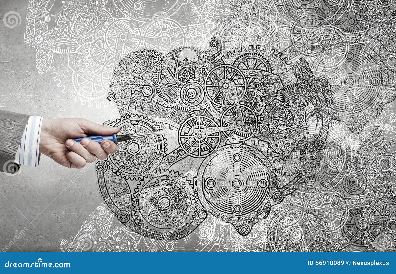 Make it work stock image. Image of business, engine, power - 56910089