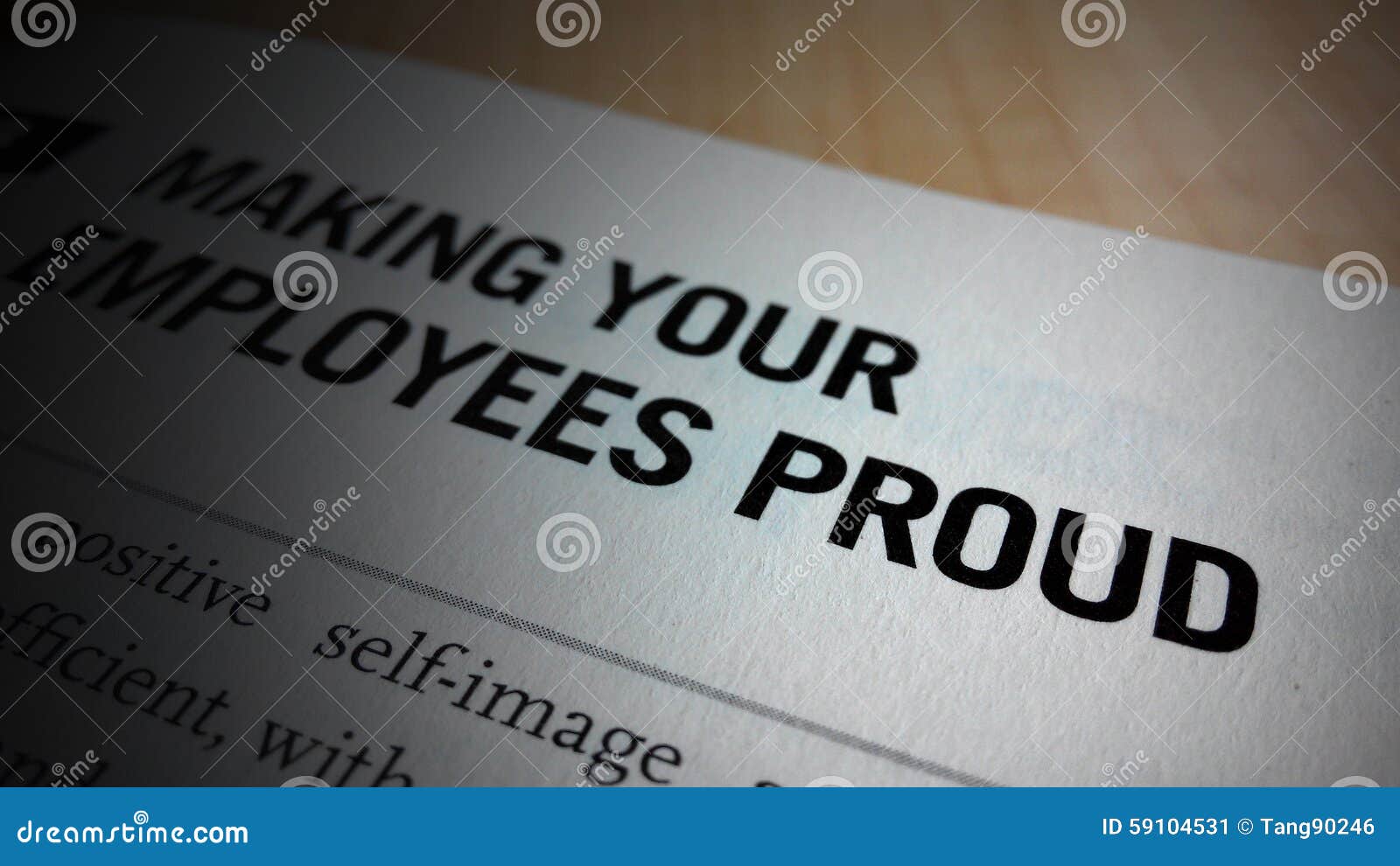 Make your employee proud stock image. Image of spirit - 59104531