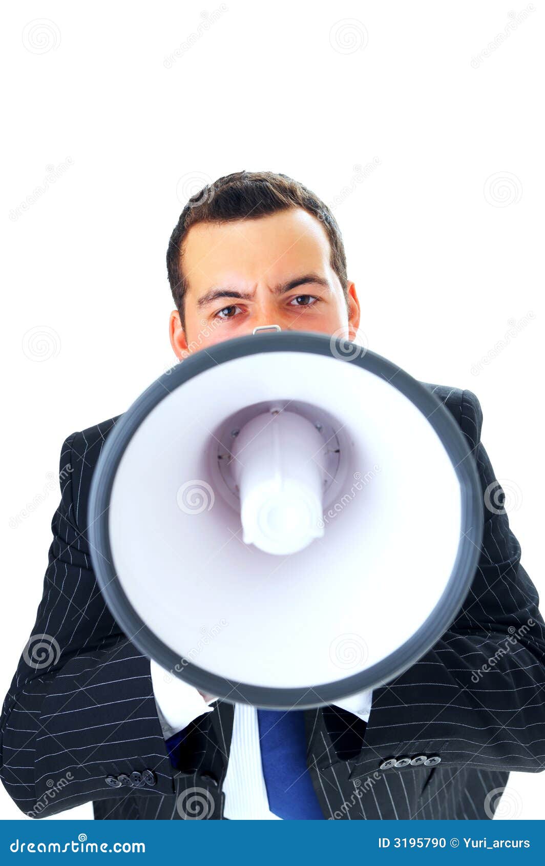 Make yourself heard stock photo. Image of inform, addressing - 3195790
