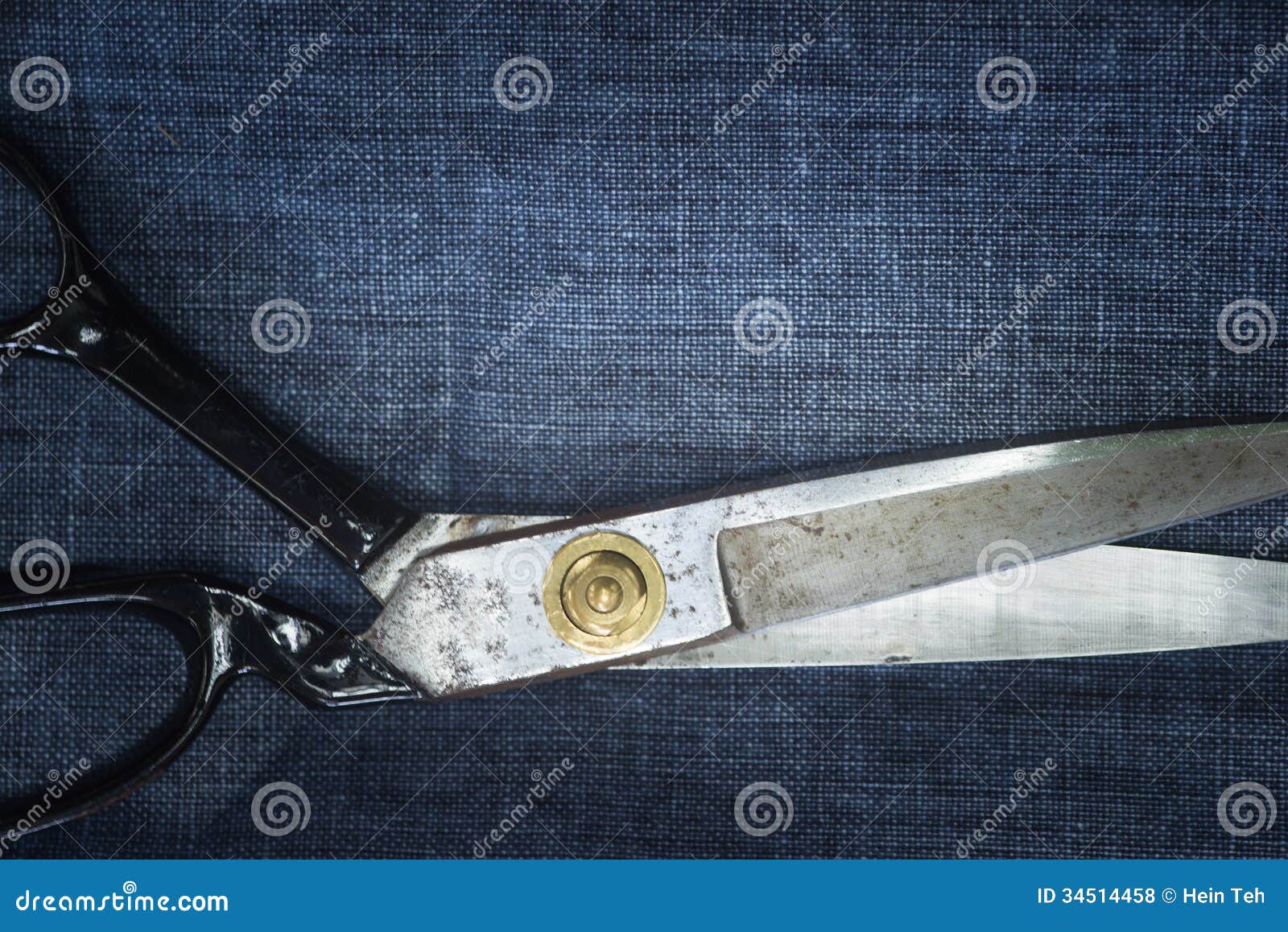 Makende Schaar. Grote Kleermakerij of Het Maken Schaar Stock Foto ...