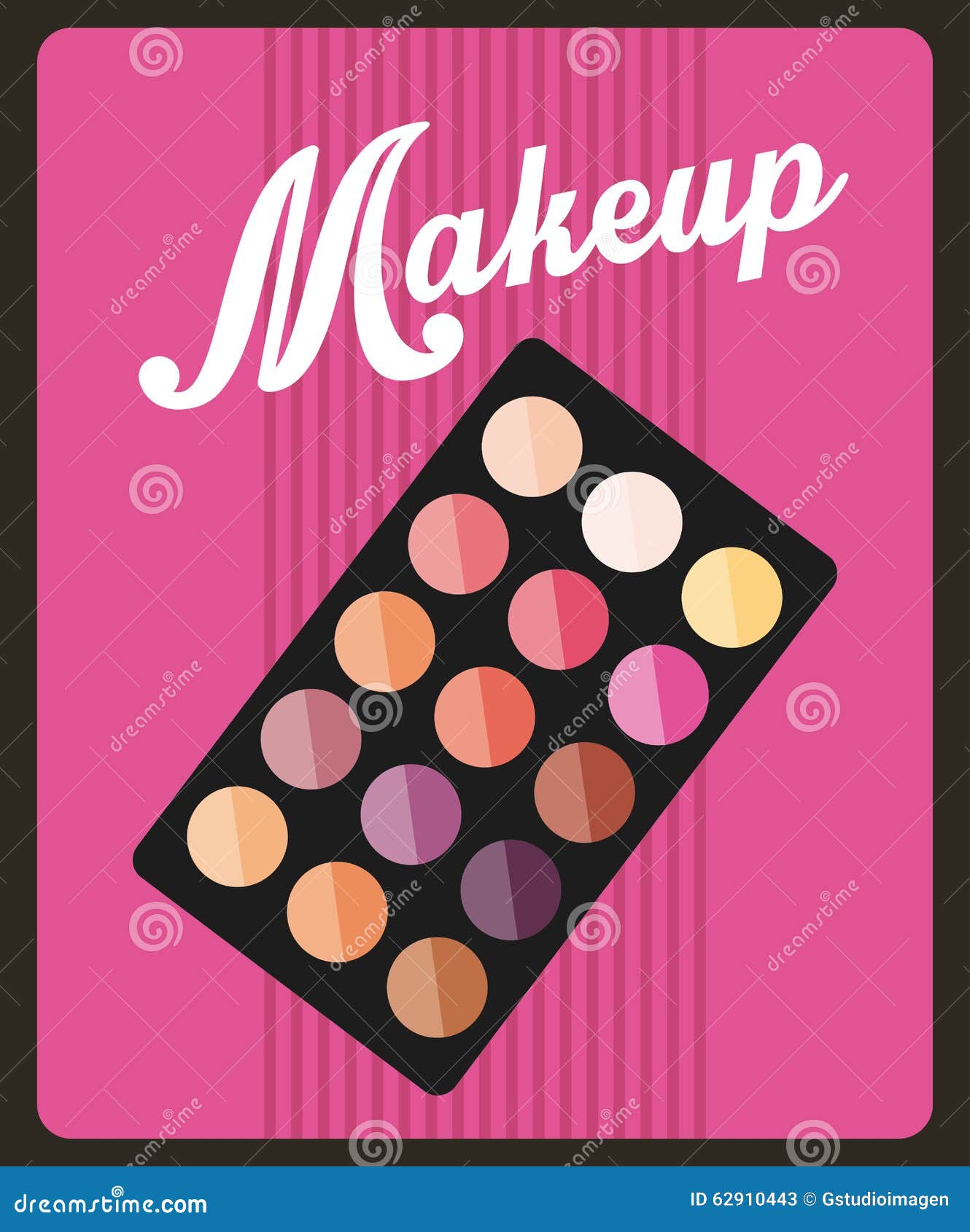 Makeover female design stock vector. Illustration of flat - 62910443