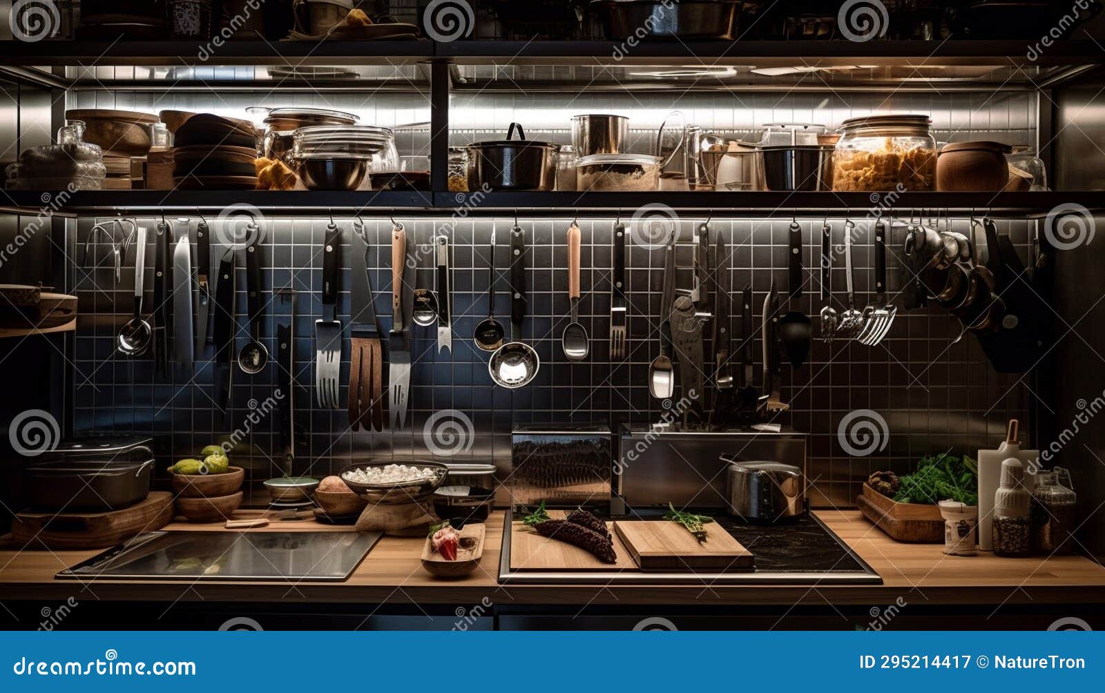 Machine in the Kitchen Maker in the Kitchen Stock Illustration ...