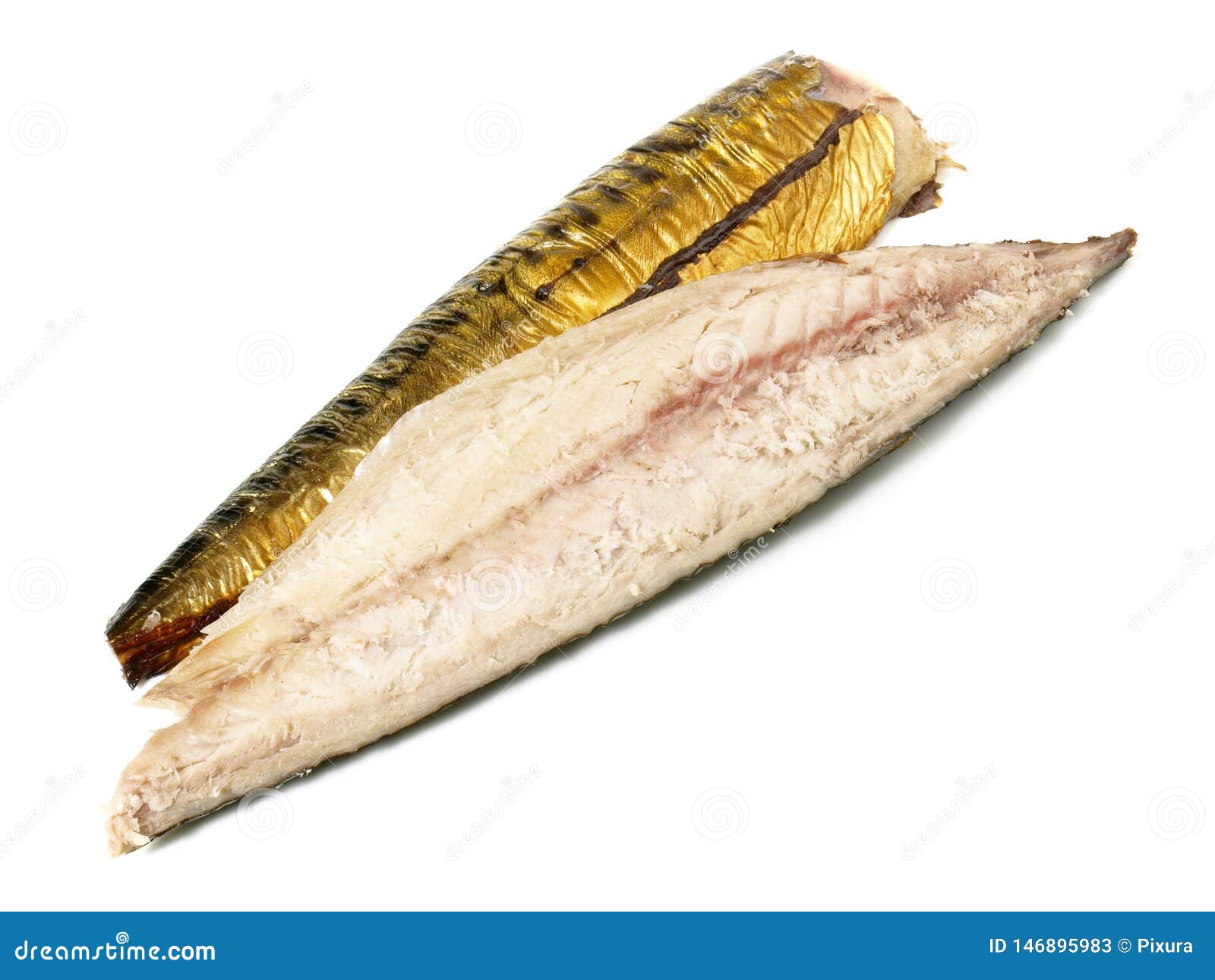 Mackerel - Smoked Fish Fillet Stock Image - Image of preserved, lemon ...