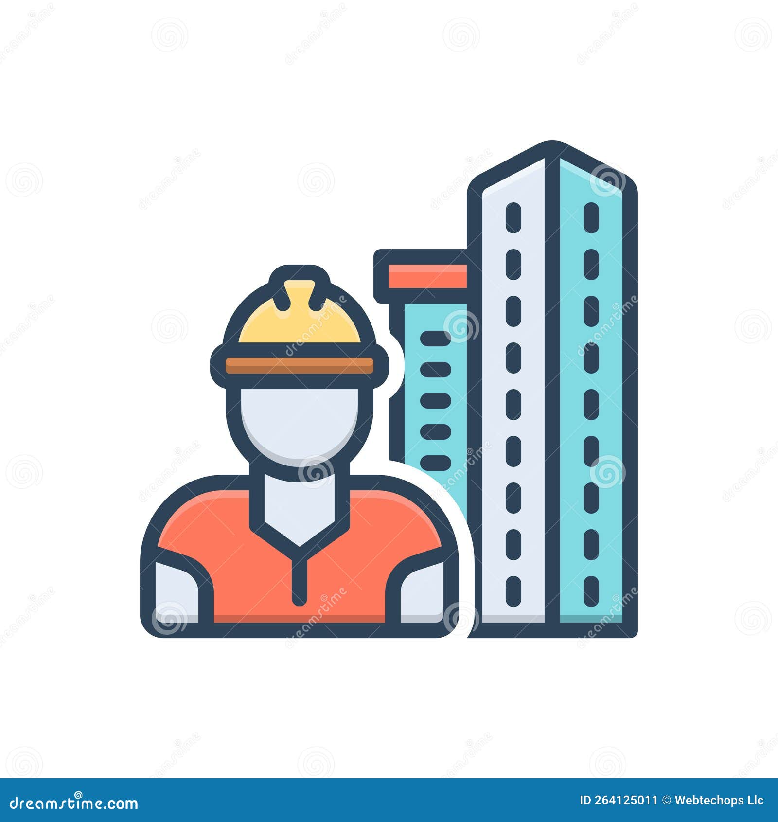 Color Illustration Icon for Makers, Creator and Constructor Stock ...