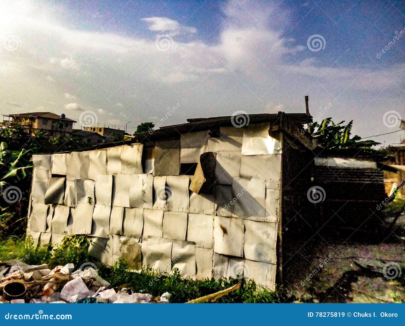 Makeshift house stock image. Image of colors, makeshift - 78275819