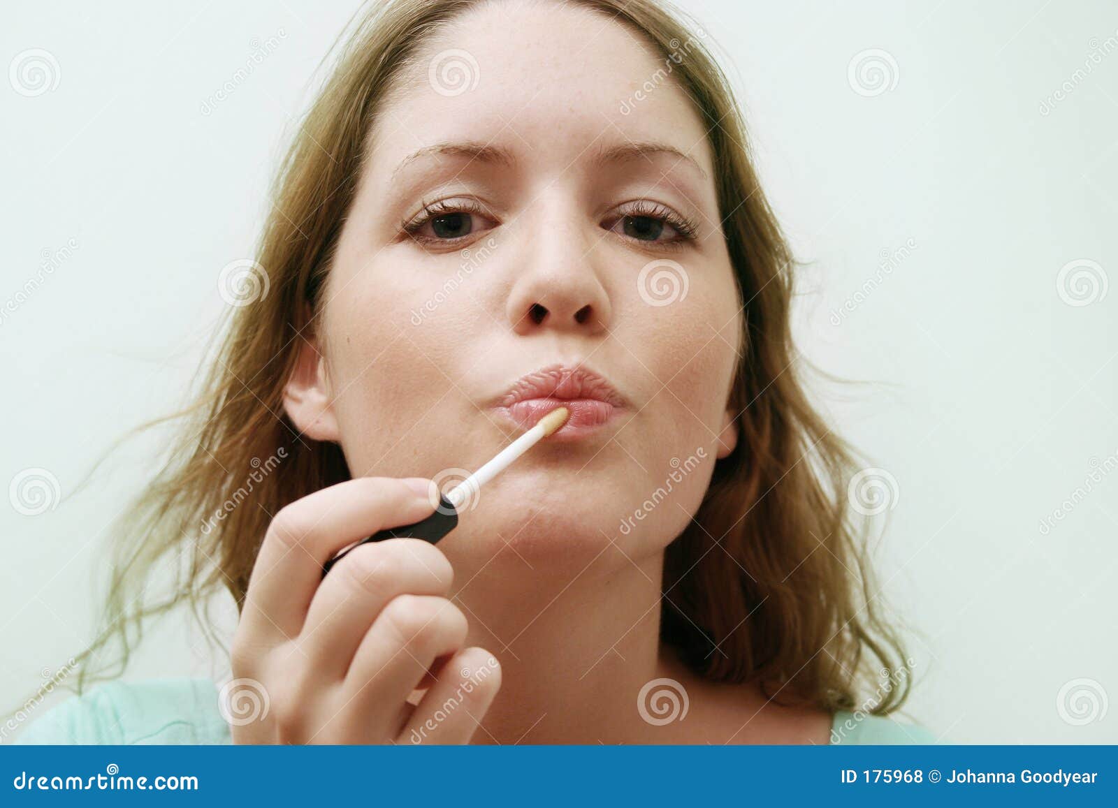 Makeup stock photo. Image of apply, innocent, beauty, lips - 175968