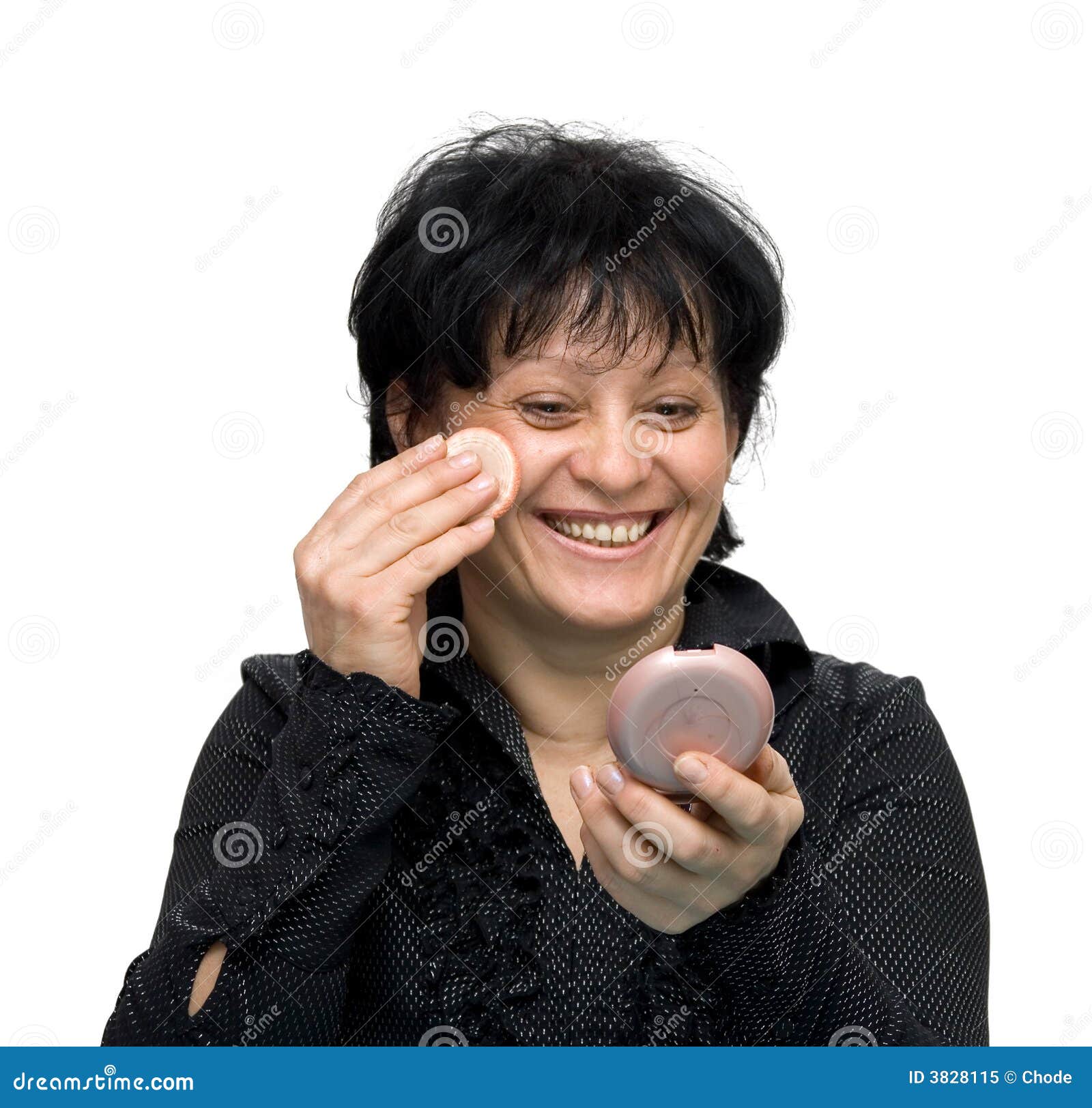 Makeup stock image. Image of visage, look, skin, lips - 3828115