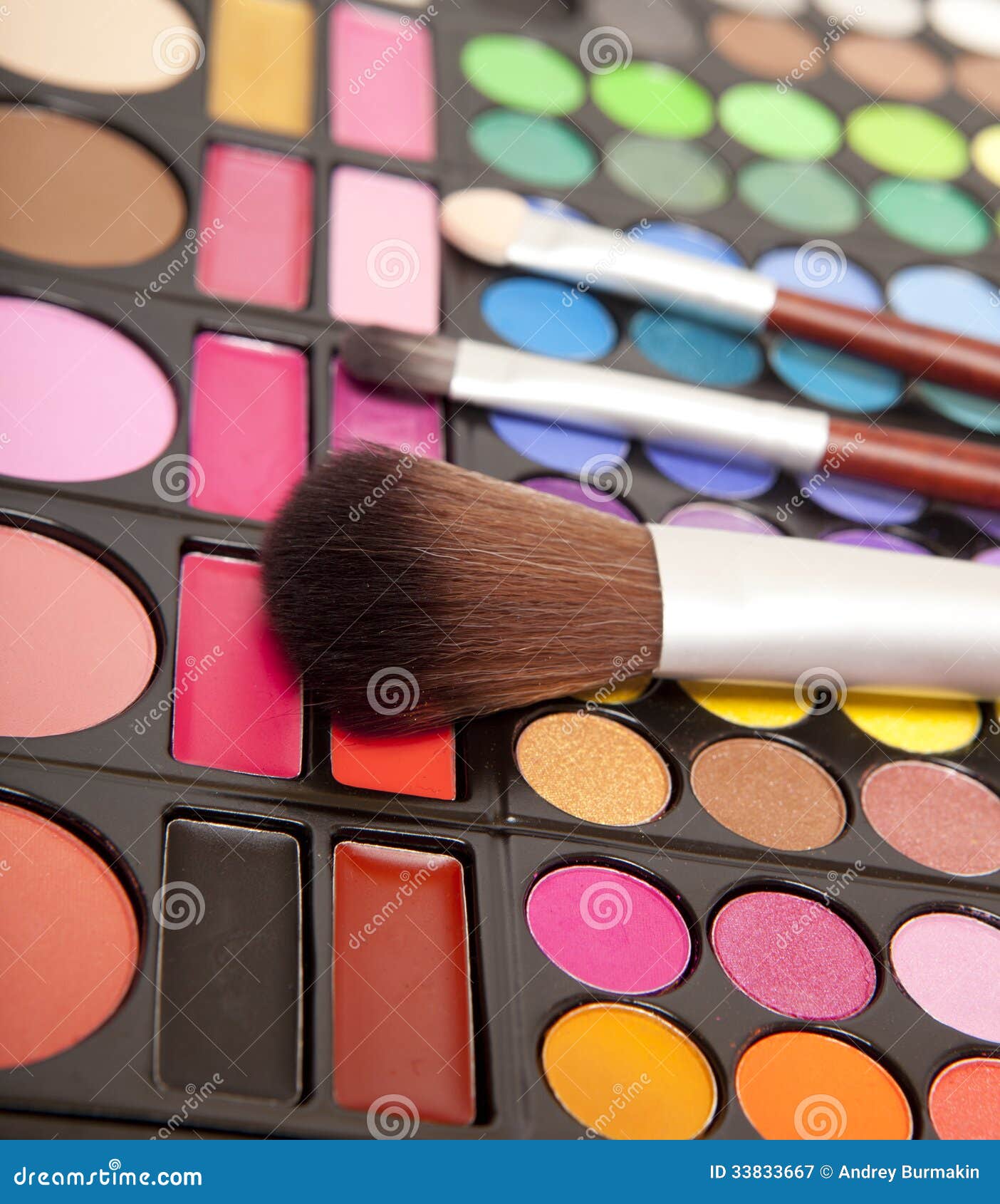 Makeup accessories stock image. Image of cosmetics, cosmetology - 33833667