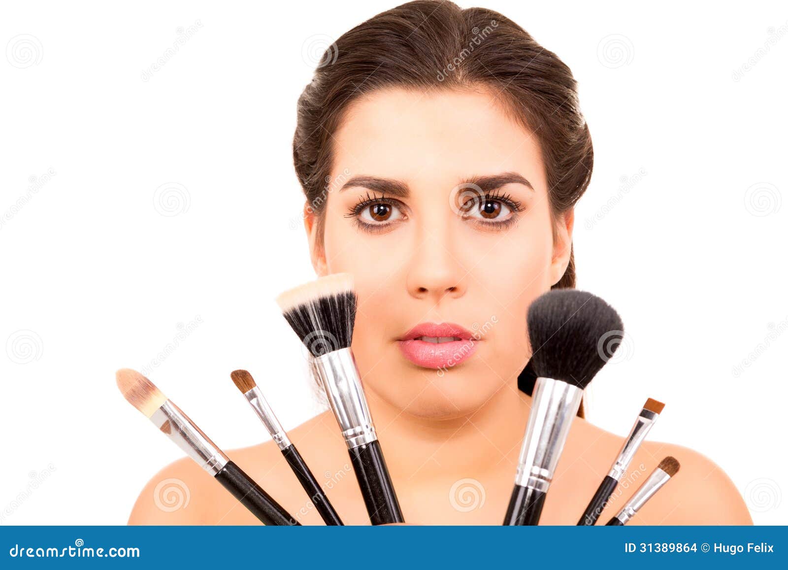 Makeup artist stock photo. Image of artist, fashion, eyelashes - 31389864