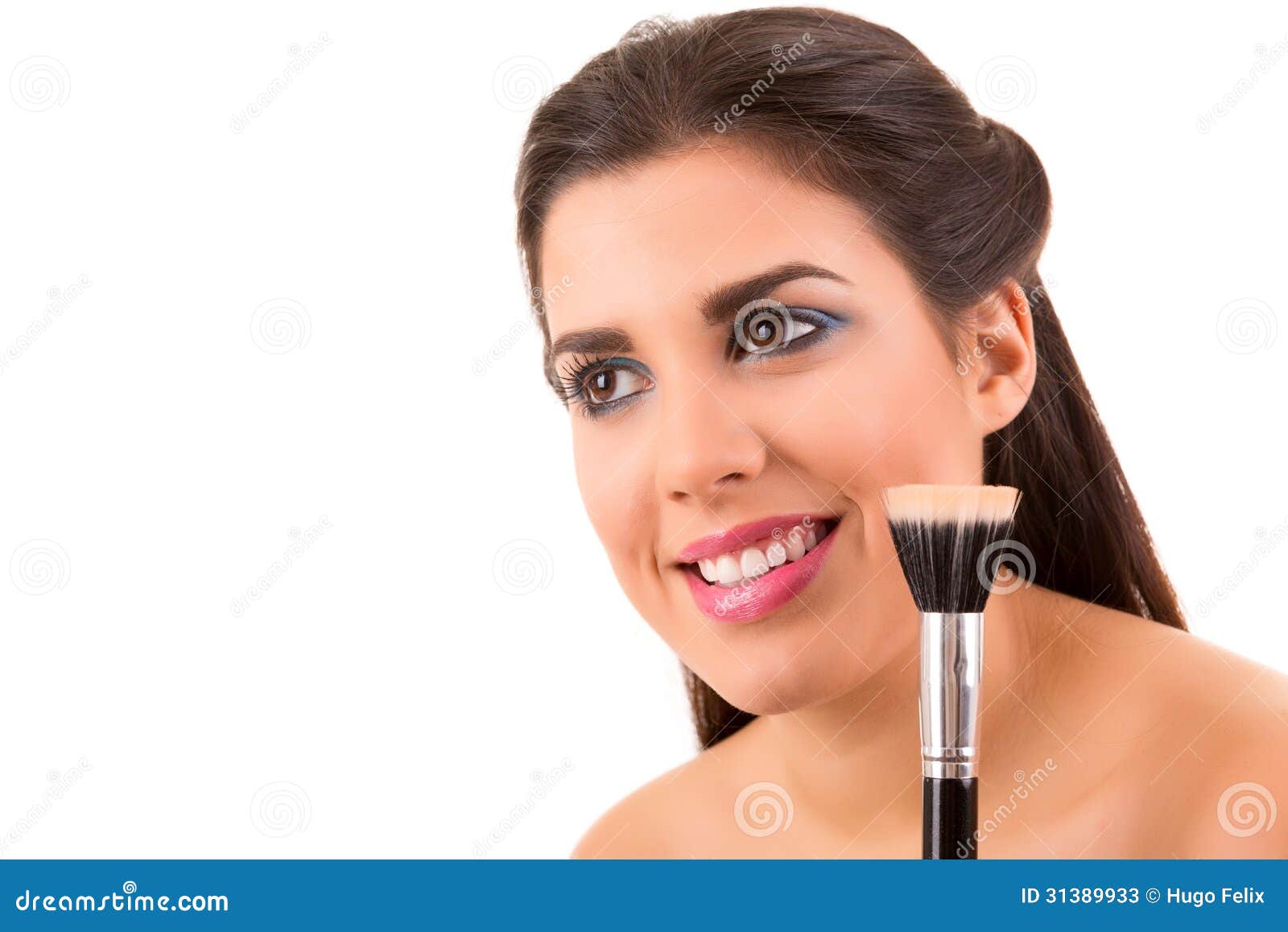 Makeup artist stock image. Image of lips, people, elegance - 31389933