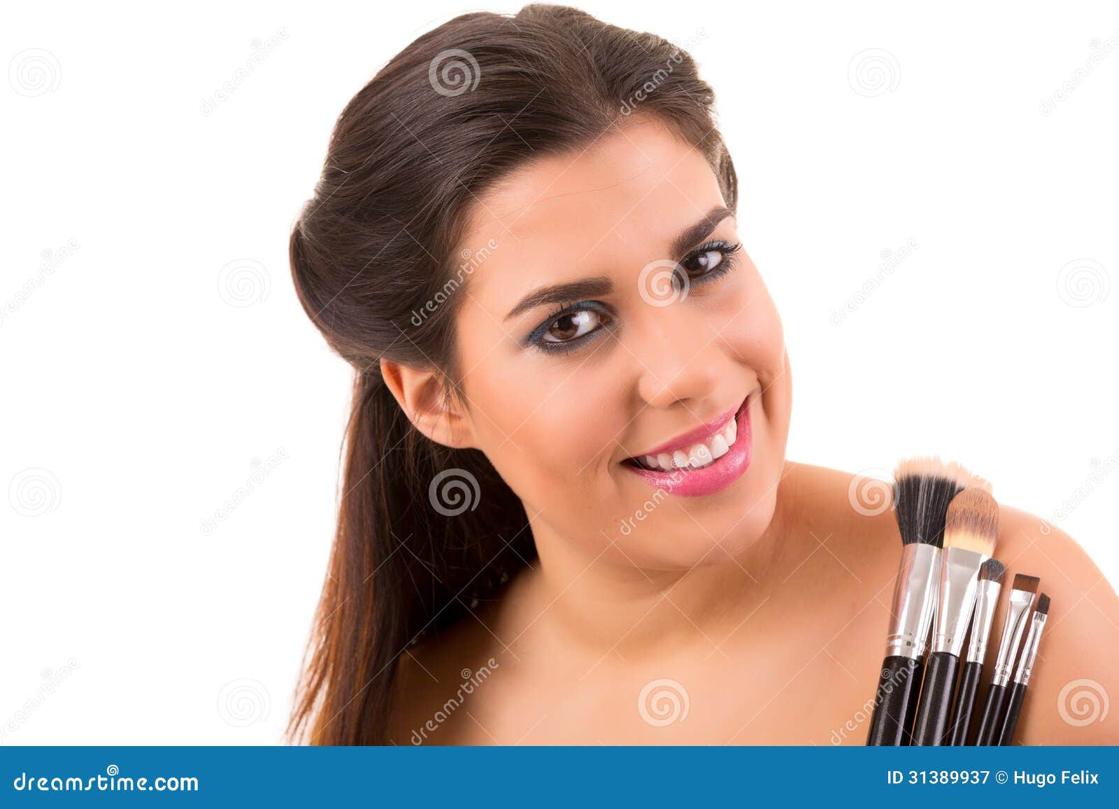 Makeup artist stock image. Image of closeup, cosmetic - 31389937