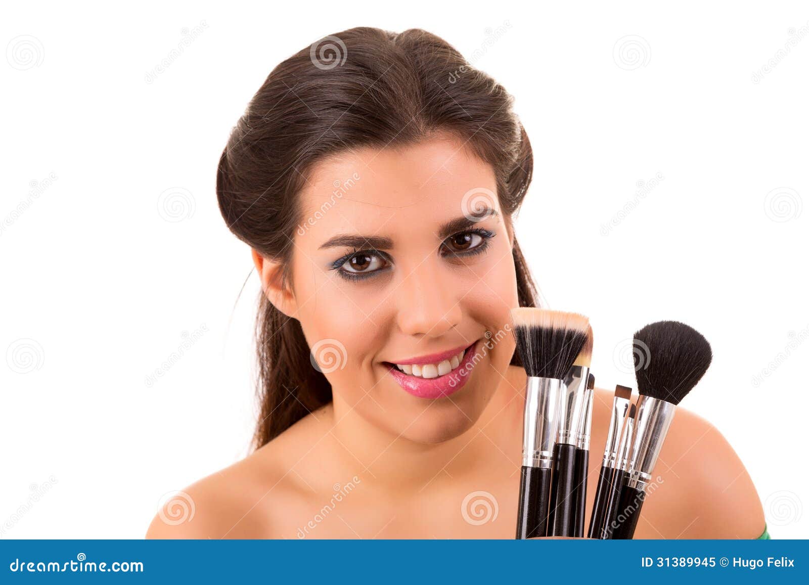 Makeup artist stock image. Image of model, makeover, cosmetic - 31389945