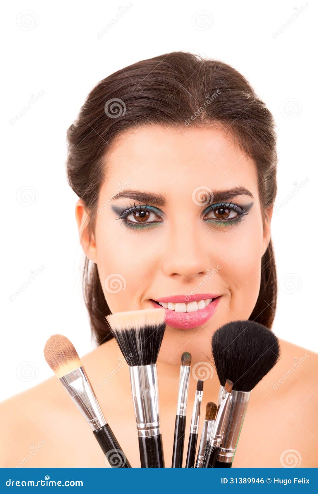 Makeup artist stock photo. Image of artist, closeup, beauty - 31389946