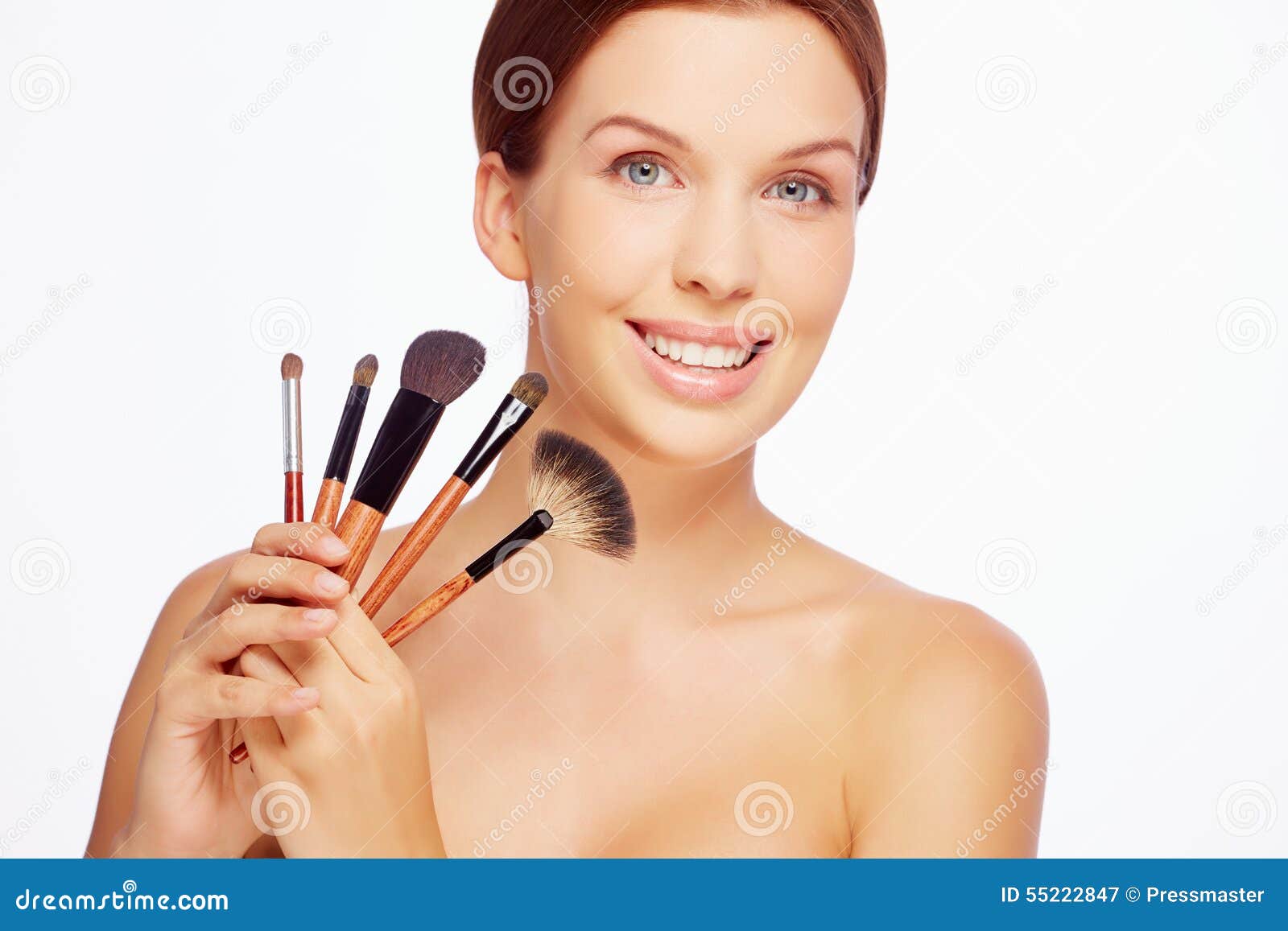 Makeup artist stock image. Image of makeup, perfect, tool - 55222847