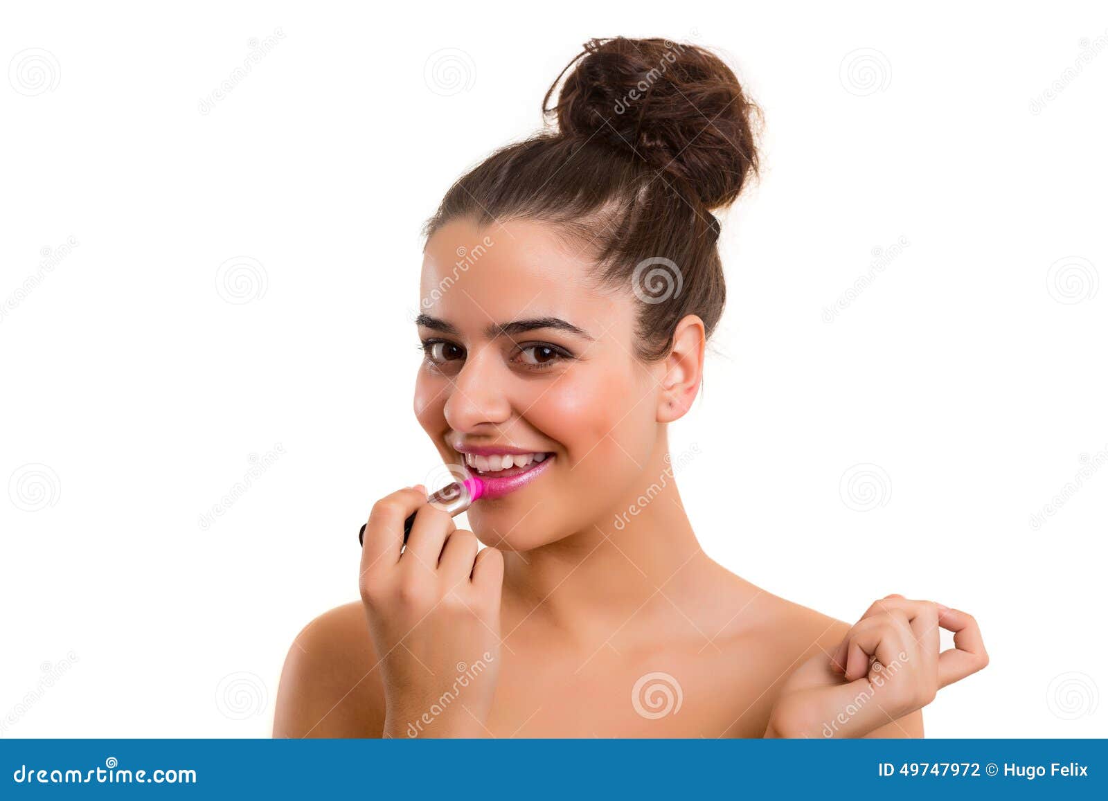 Makeup artist stock photo. Image of care, eyelashes, model - 49747972