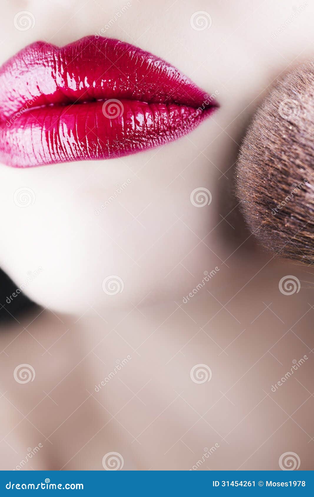 Makeup stock image. Image of detail, shiny, female, vertical - 31454261