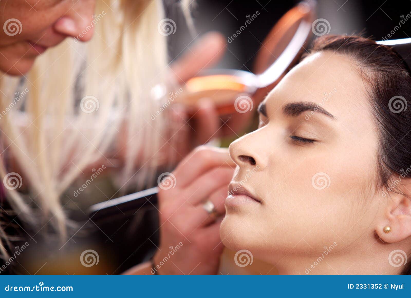 Makeup and Beauty Treatment Stock Photo - Image of girl, correction ...