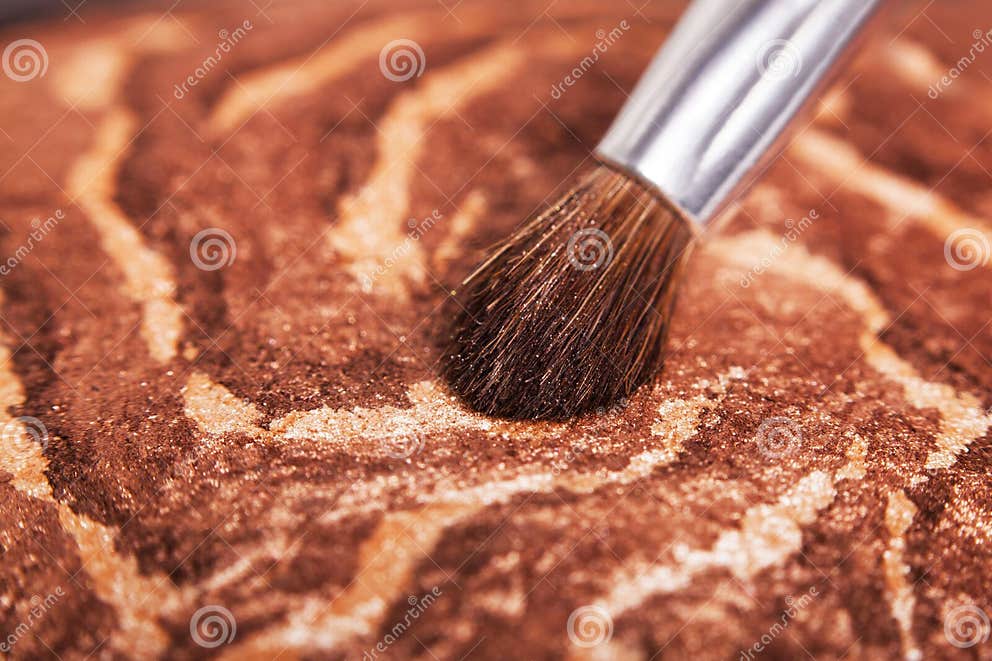 Makeup brush stock image. Image of concept, colour, isolated - 39077261