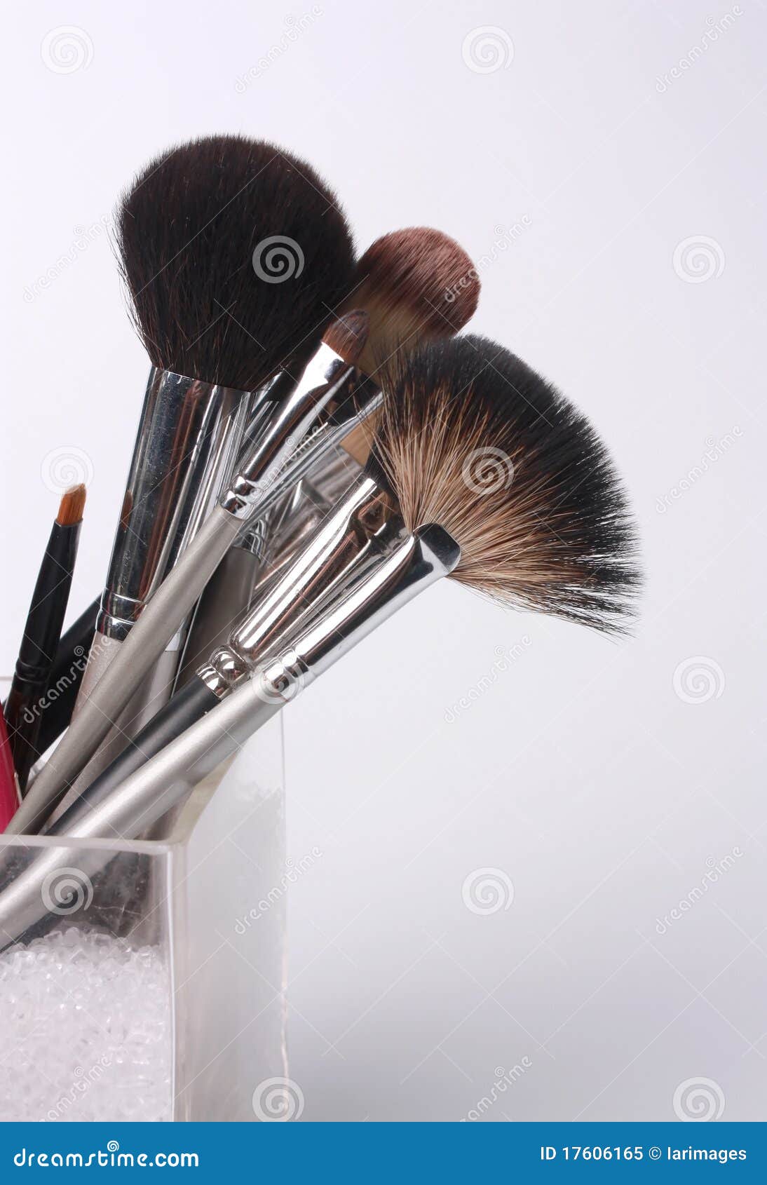Makeup Brushes stock image. Image of color, paint, beauty - 17606165