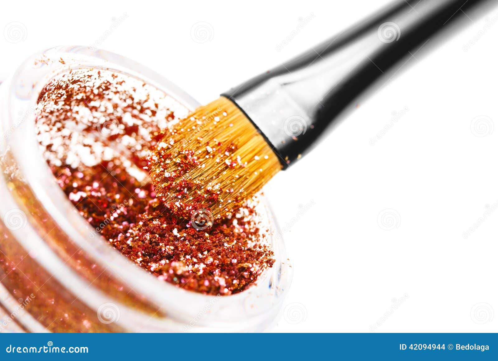 Makeup brushes and powder stock photo. Image of blush - 42094944