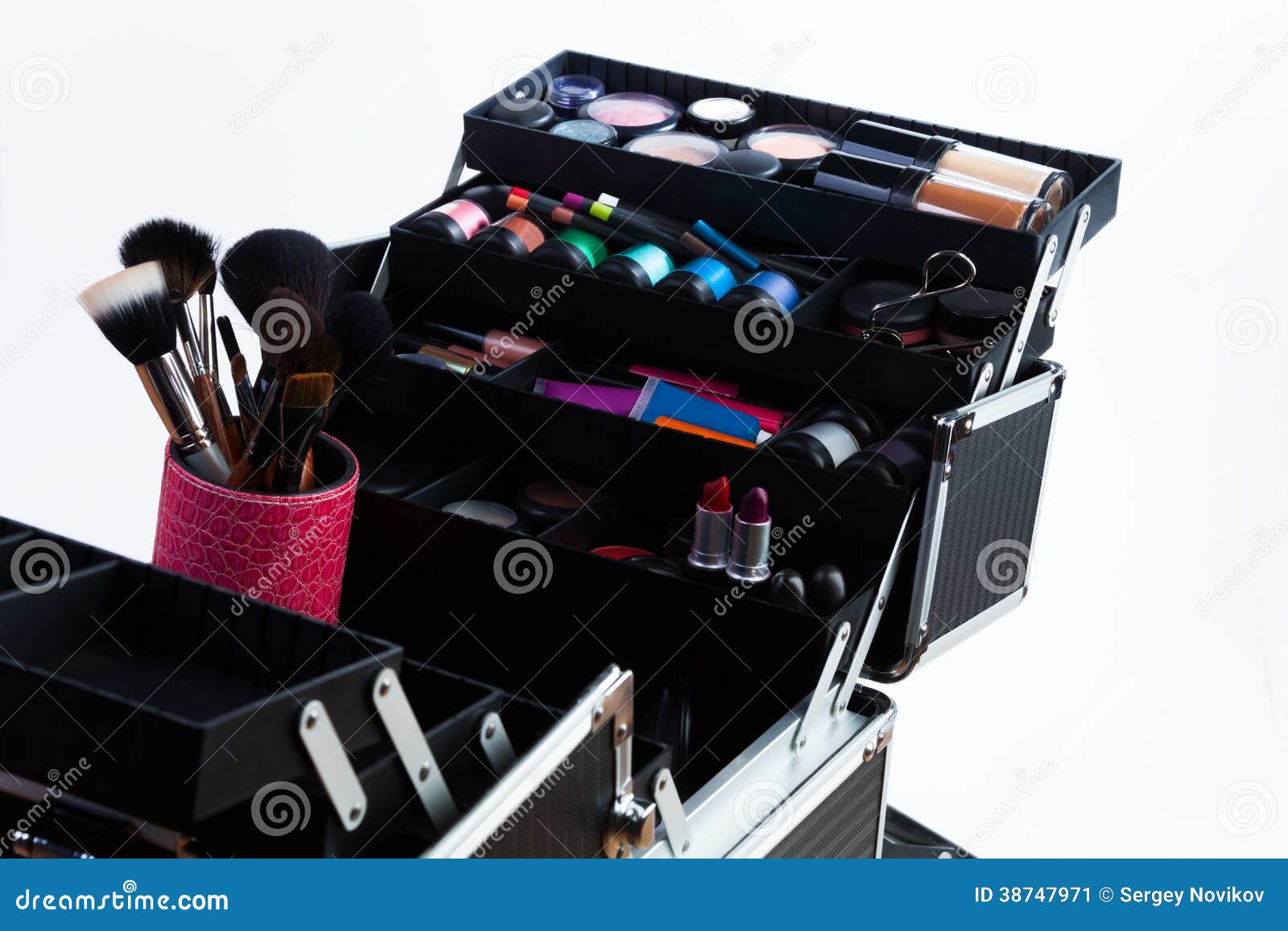 Makeup brushes and tools stock image. Image of beautician - 38747971
