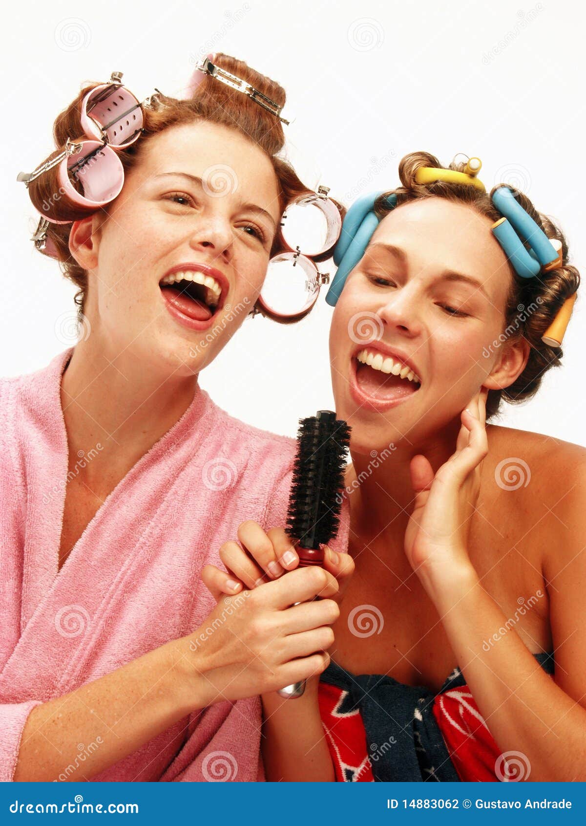 Makeup and chants. stock photo. Image of indoor, happiness - 14883062