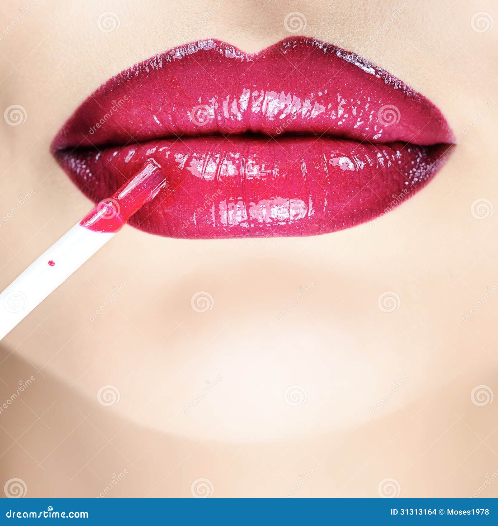 Makeup stock photo. Image of cosmetics, woman, applicator - 31313164